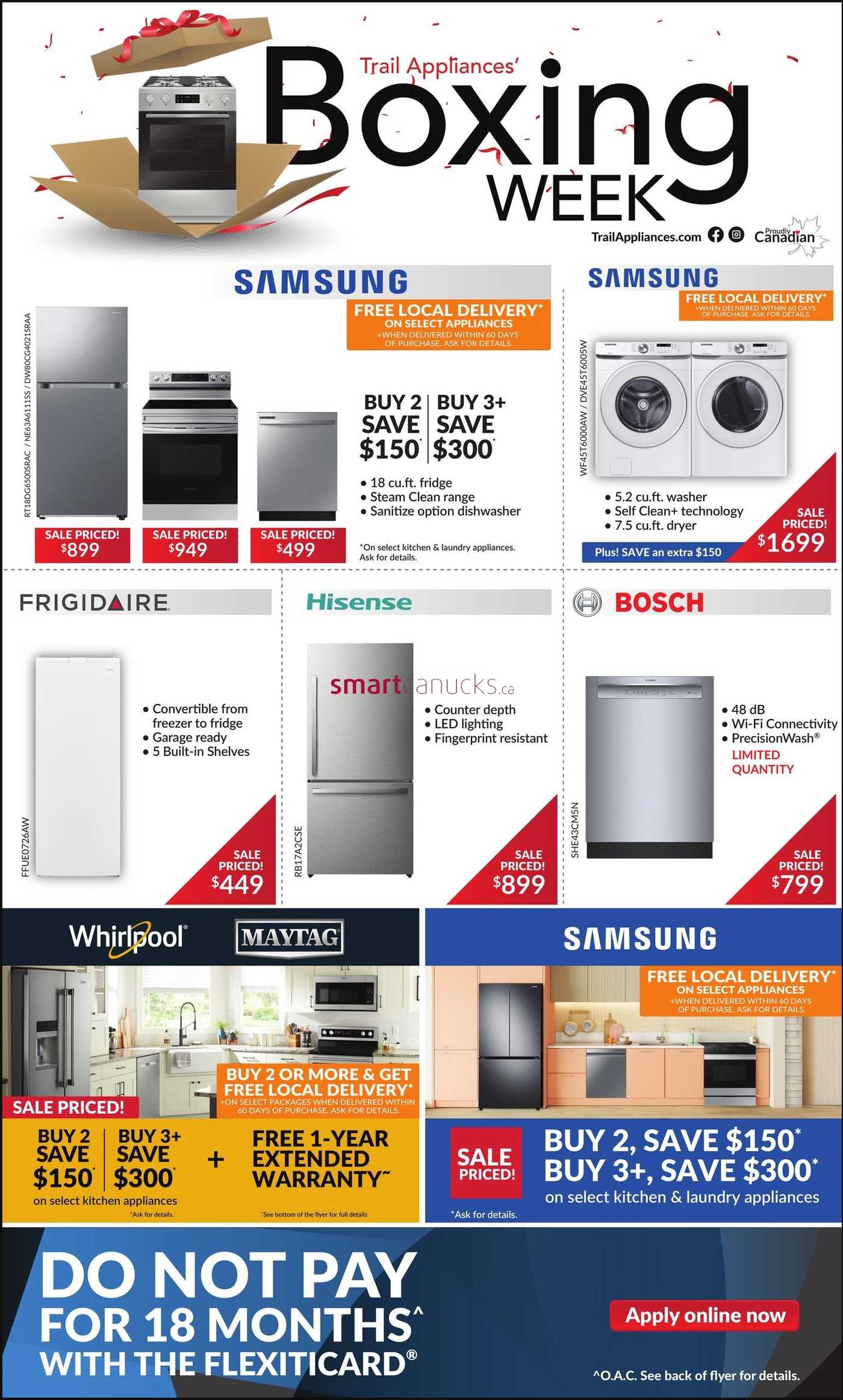 Trail Appliances (AB & SK) Flyer December 26 to 31
