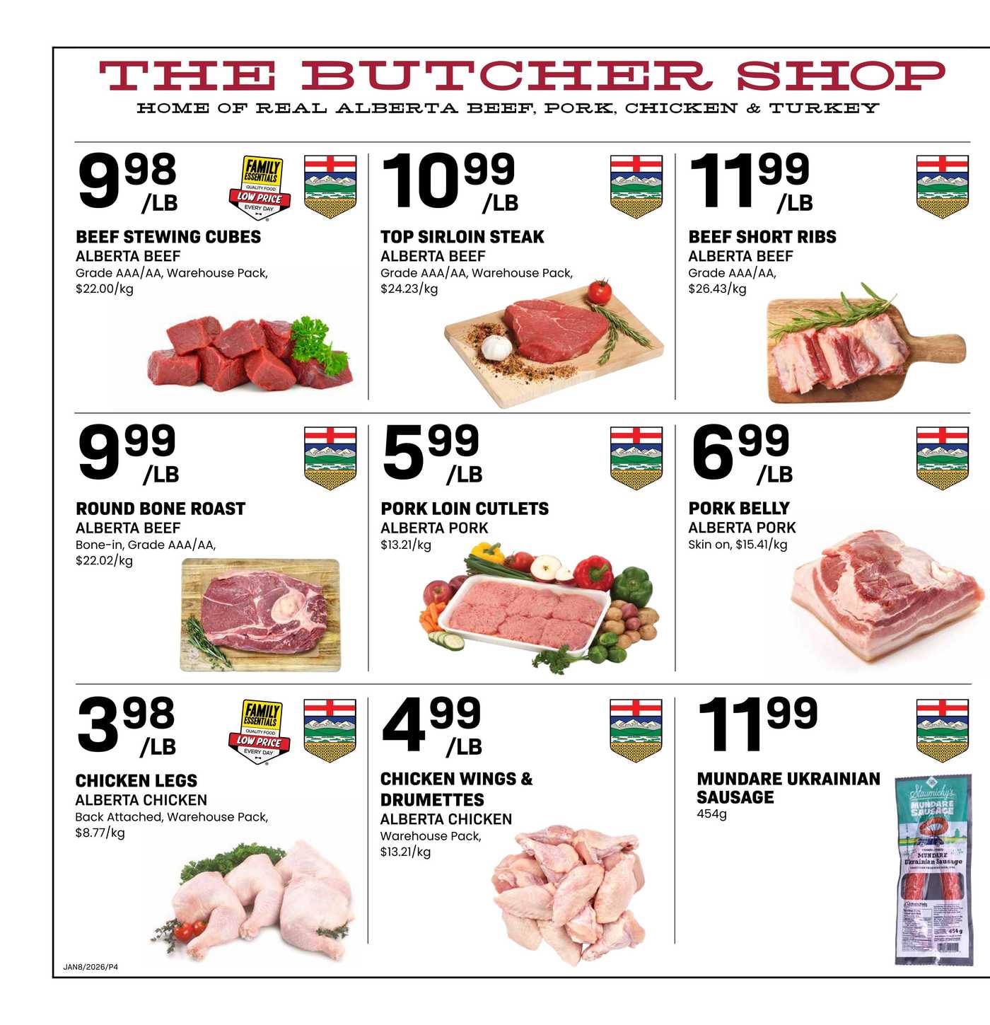Freson Bros. Flyer January 2 to 8