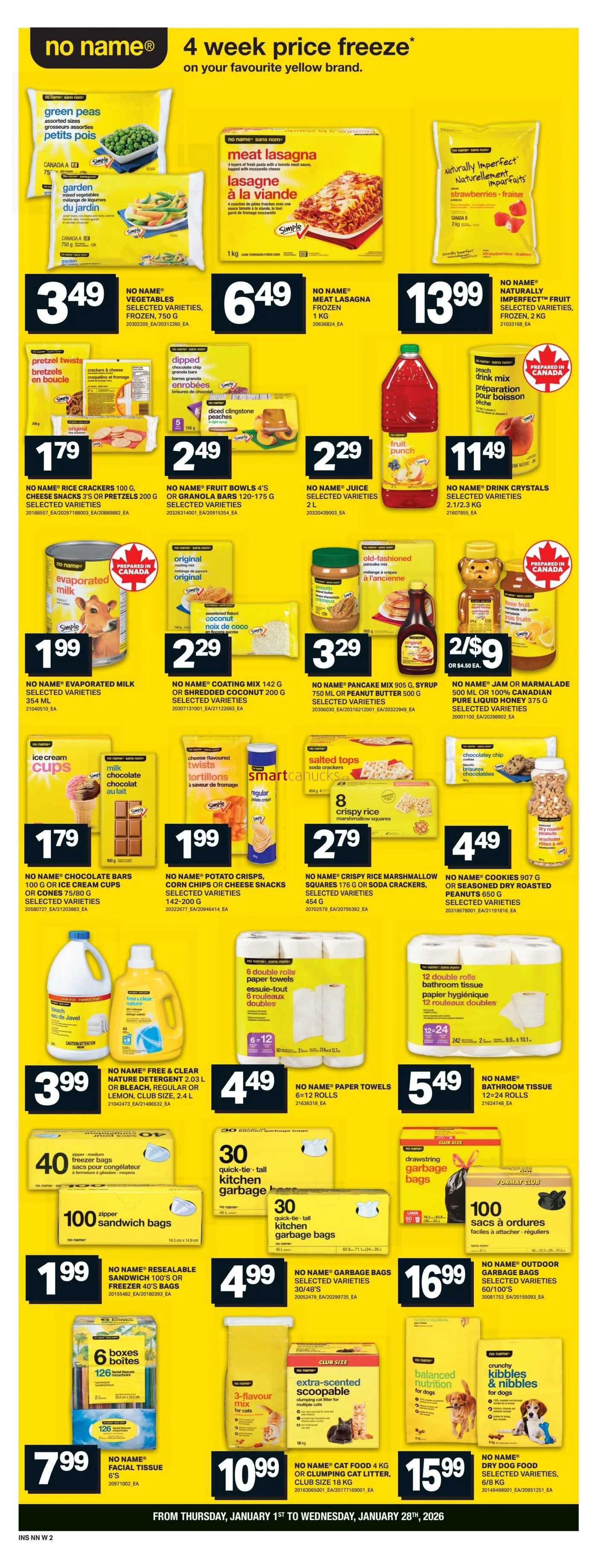 Shop Easy & SuperValu Flyer January 1 to 7