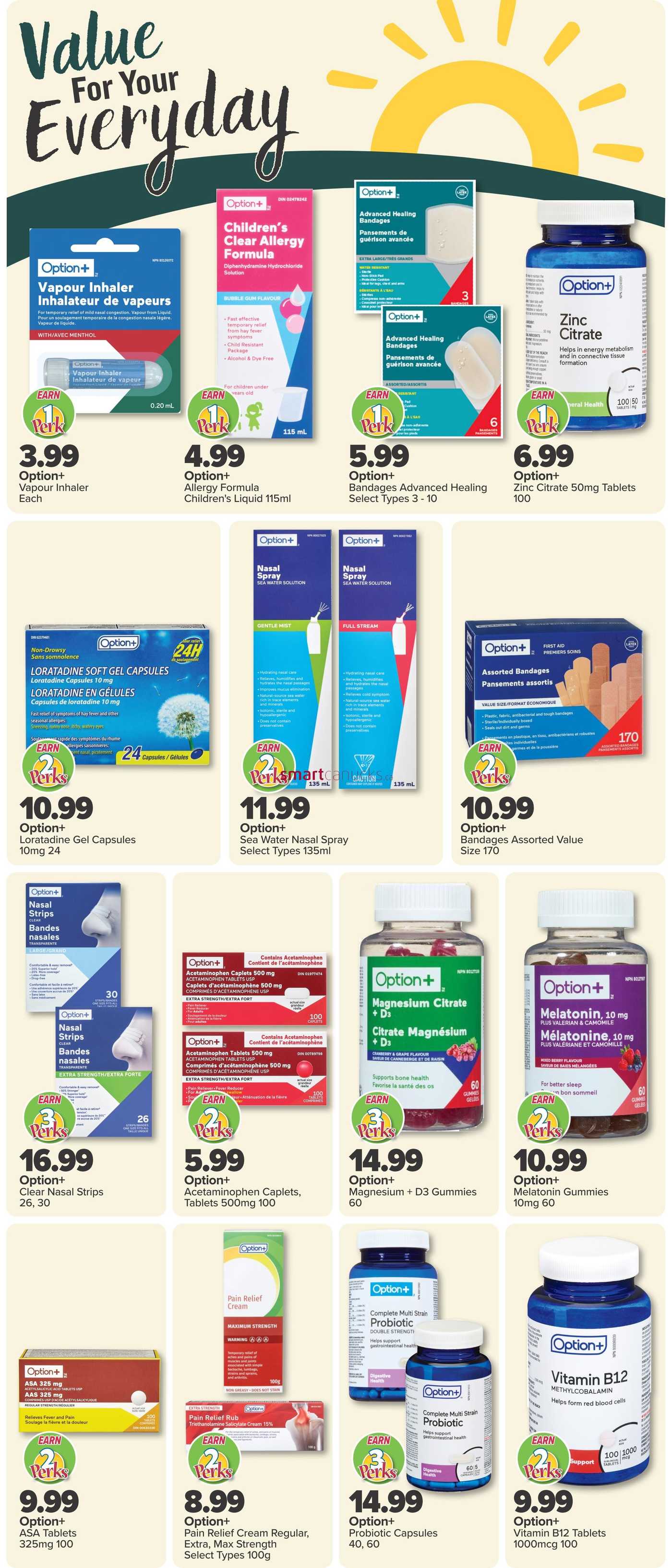 PharmaChoice (BC, AB, SK & MB) Flyer January 1 to 7