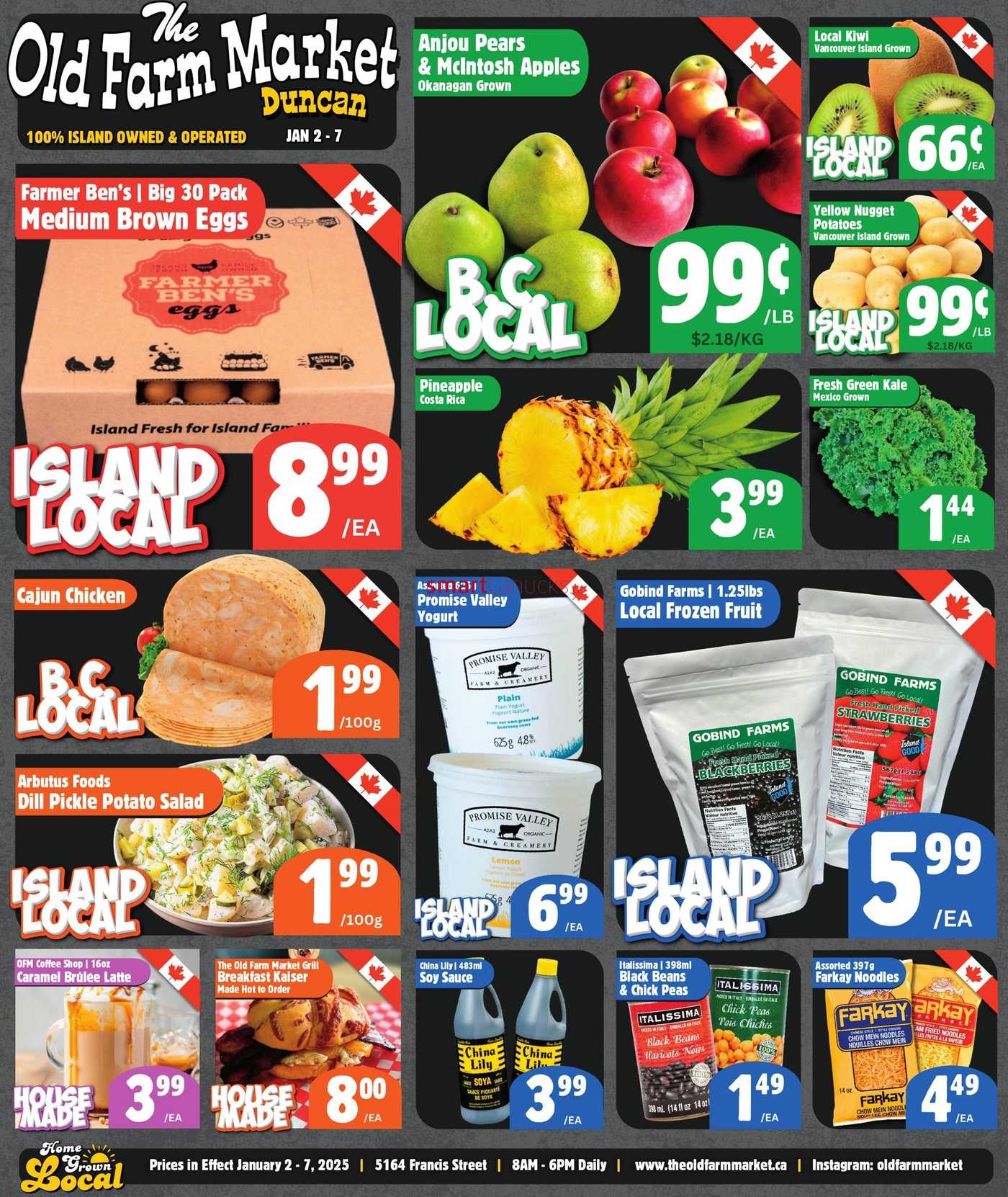 The Old Farm Market Canada Flyers