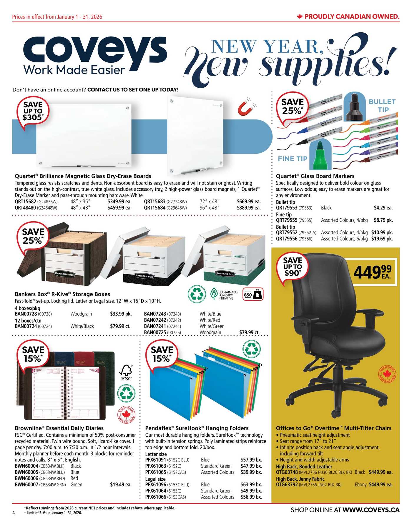 Covey Basics Flyer January 1 to 31