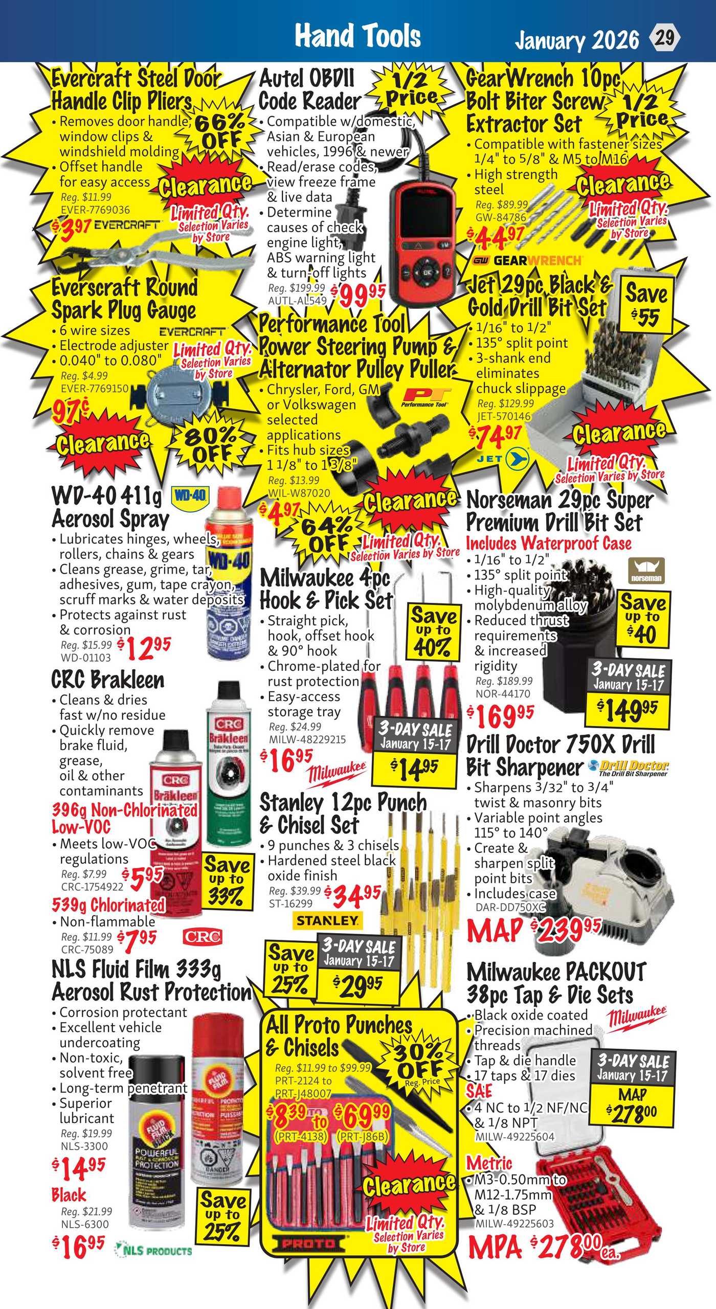 KMS Tools and Equipment Flyer January 1 to 31