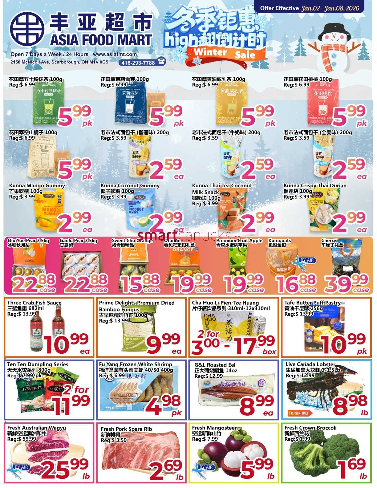 Asia Food Mart Canada Flyers