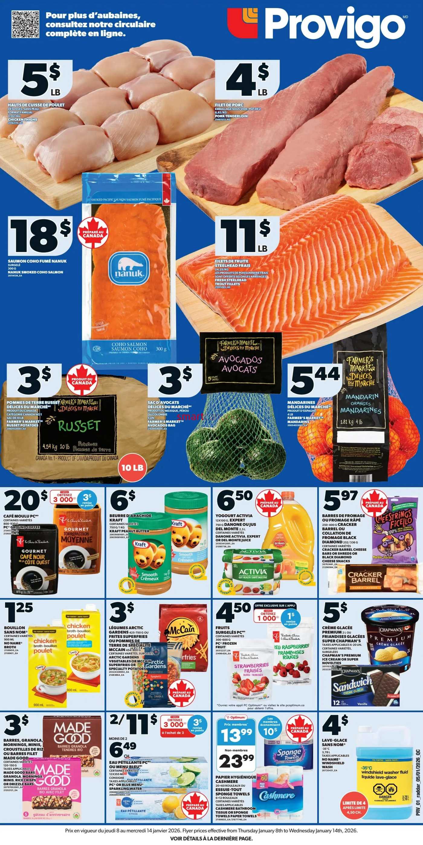 Provigo Flyer January 8 to 14