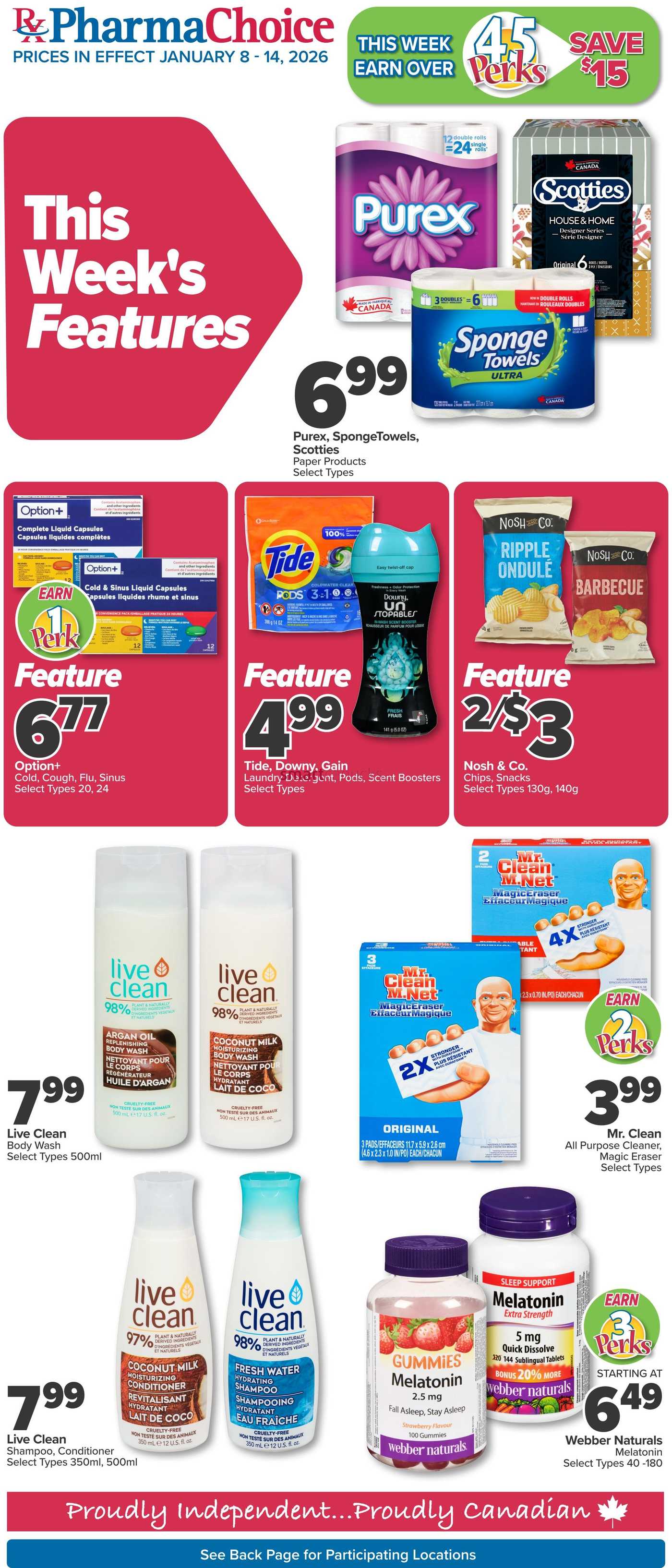 PharmaChoice (BC, AB, SK & MB) Flyer January 8 to 14