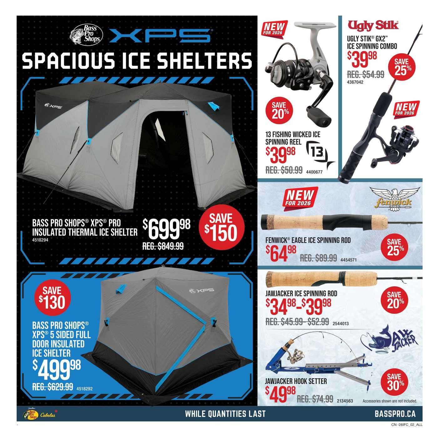 Bass Pro Shops Flyer January 8 to 28