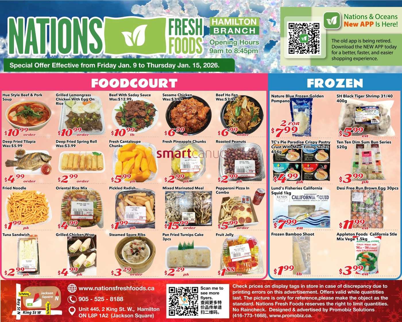 Nations Fresh Foods (Hamilton) Flyer January 9 to 15