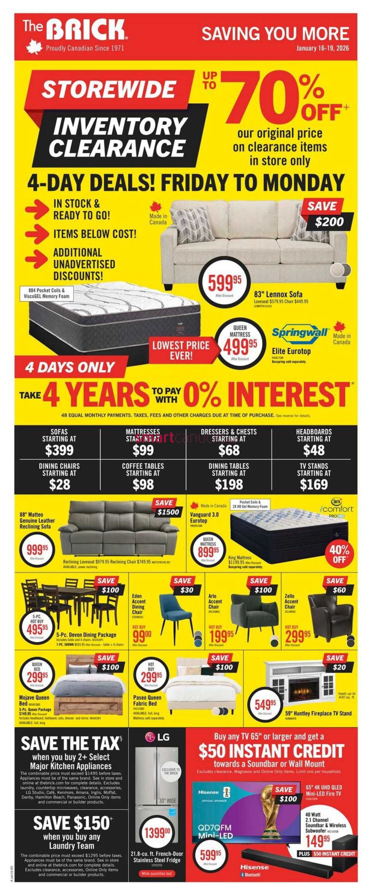 The Brick Flyer January 13 to 28
