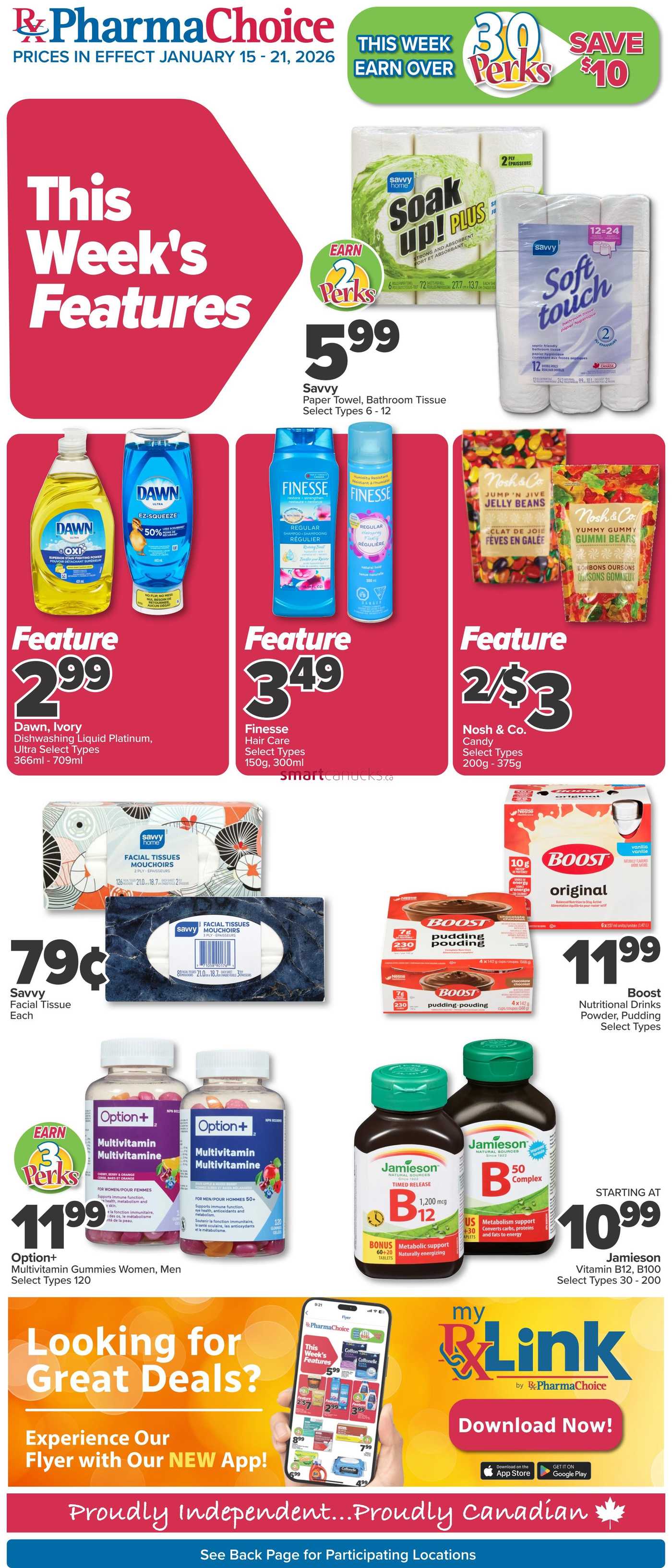 PharmaChoice (BC, AB, SK & MB) Flyer January 15 to 21