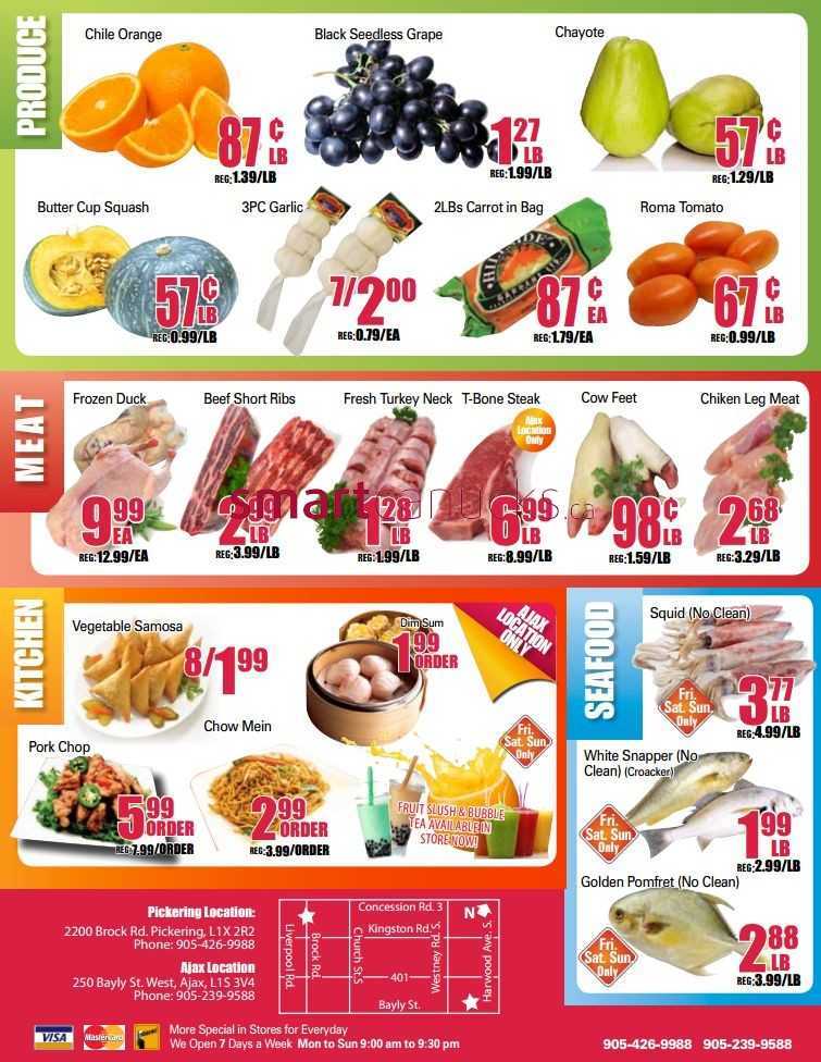EZ Fresh Supermarket flyer August 22 to 28