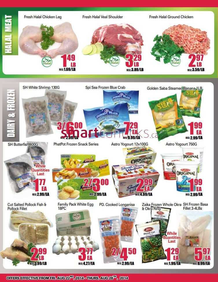 EZ Fresh Supermarket flyer August 22 to 28