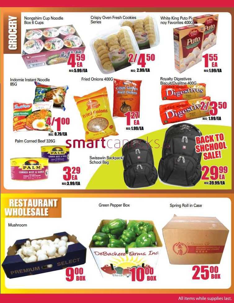EZ Fresh Supermarket flyer August 22 to 28