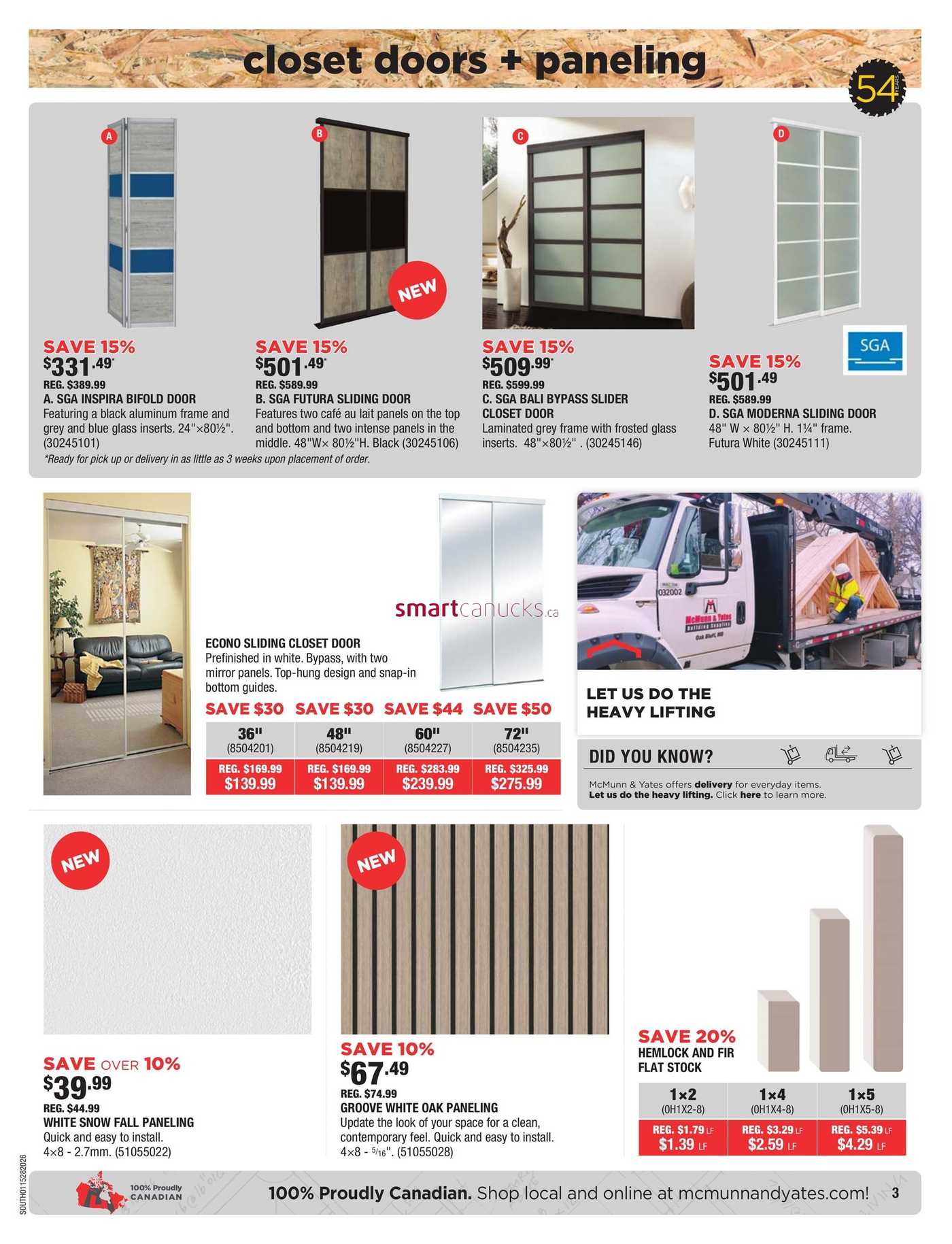 McMunn & Yates Building Supplies Flyer January 15 to 28