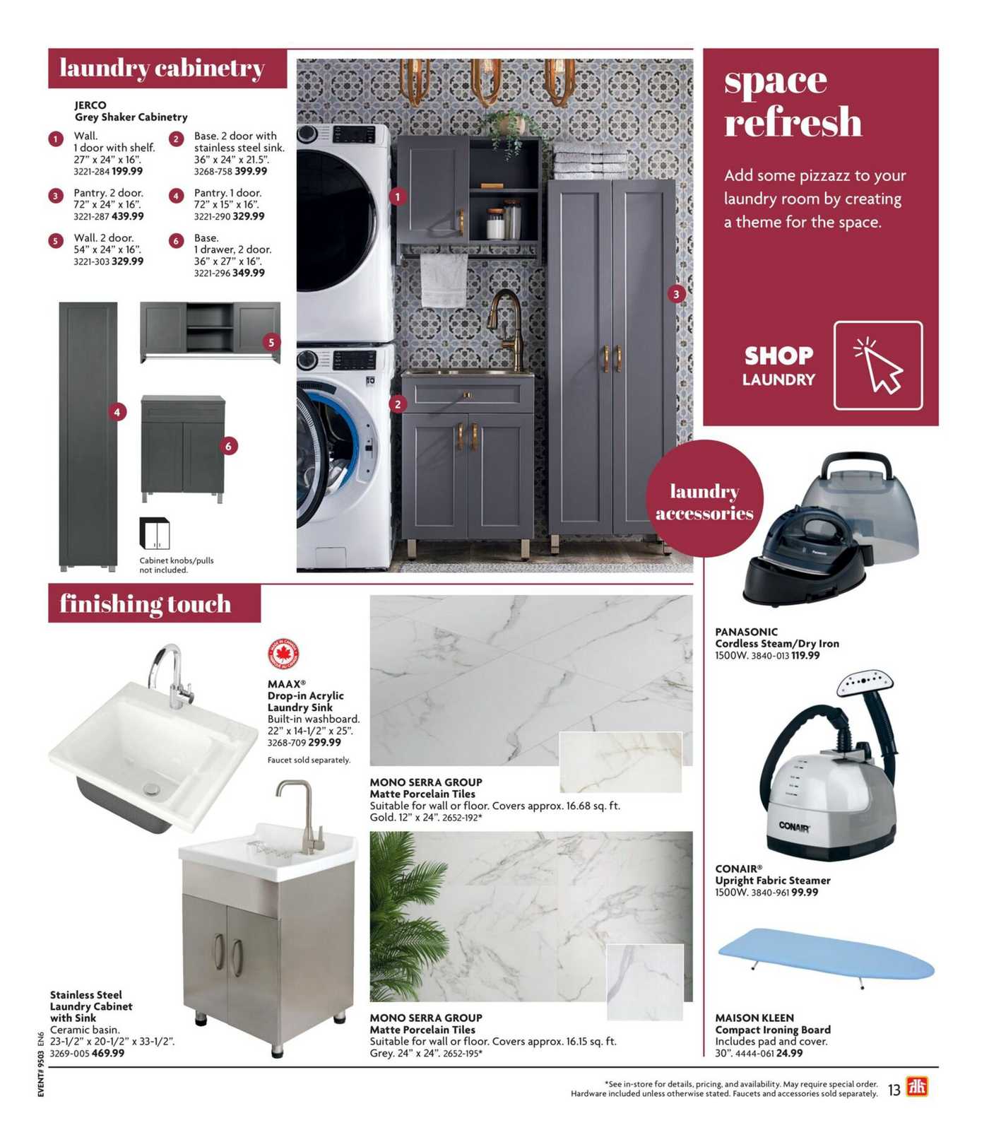 Home Hardware (ON) Kitchen and Bath Catalogue January 15 to April 8