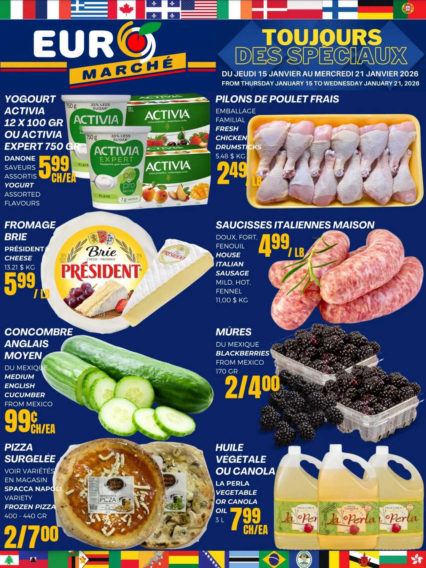 Euro Marche Flyer January 15 to 21