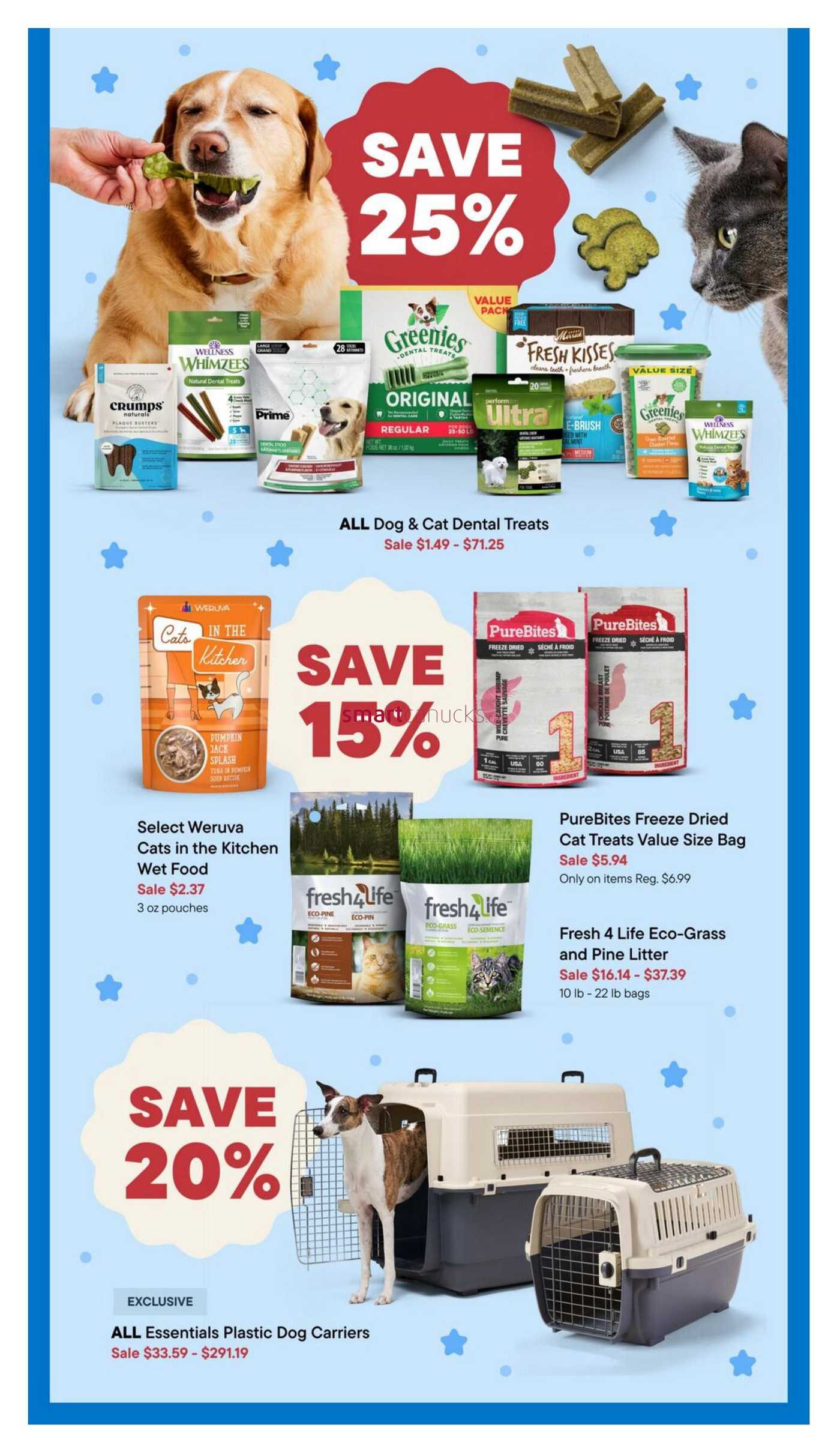 Paulmac's Pets Flyer January 15 to 21