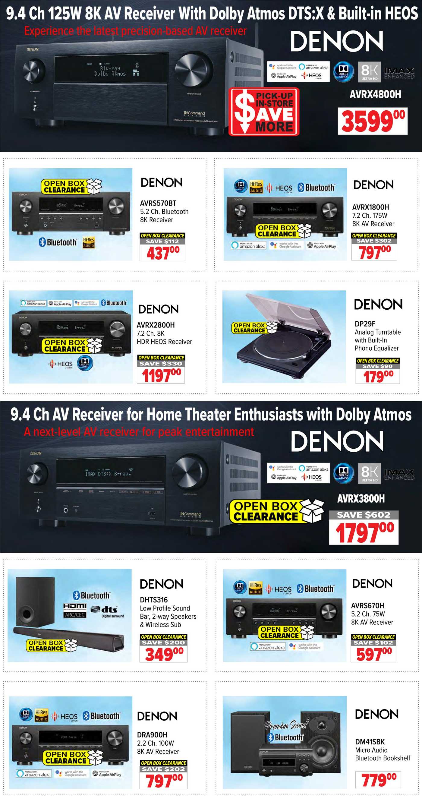 2001 Audio Video Flyer January 16 to 22