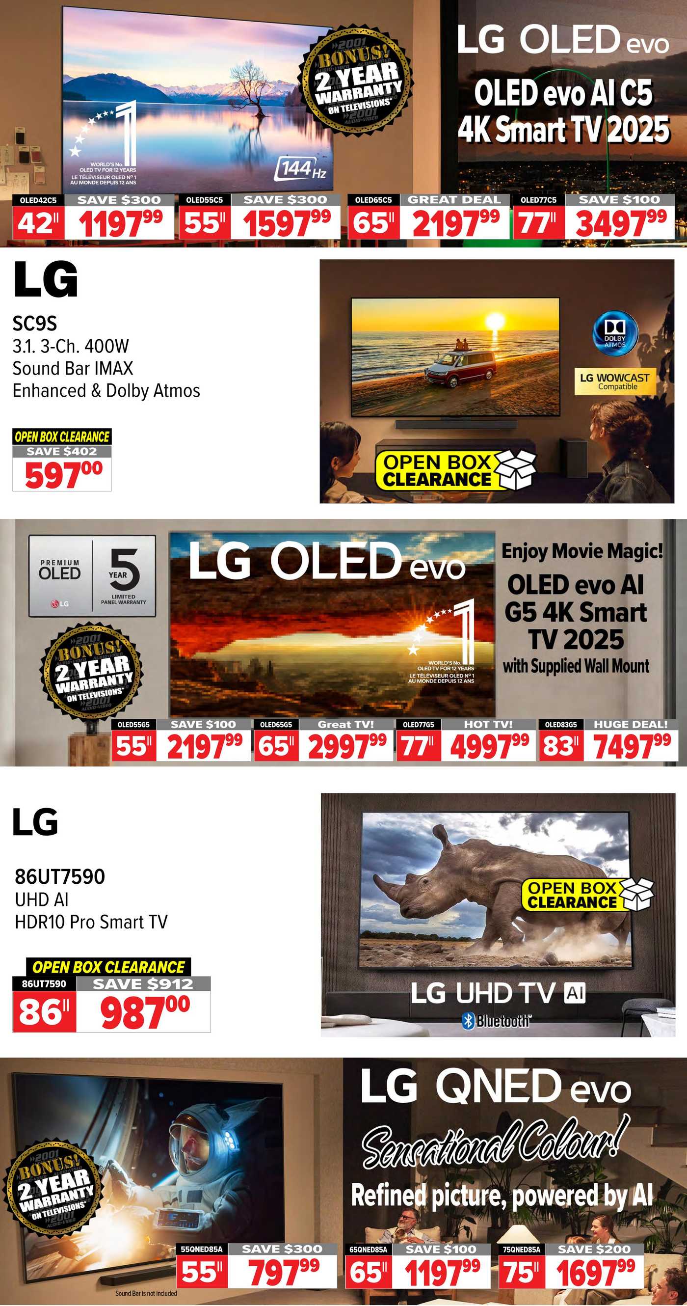 2001 Audio Video Flyer January 16 to 22