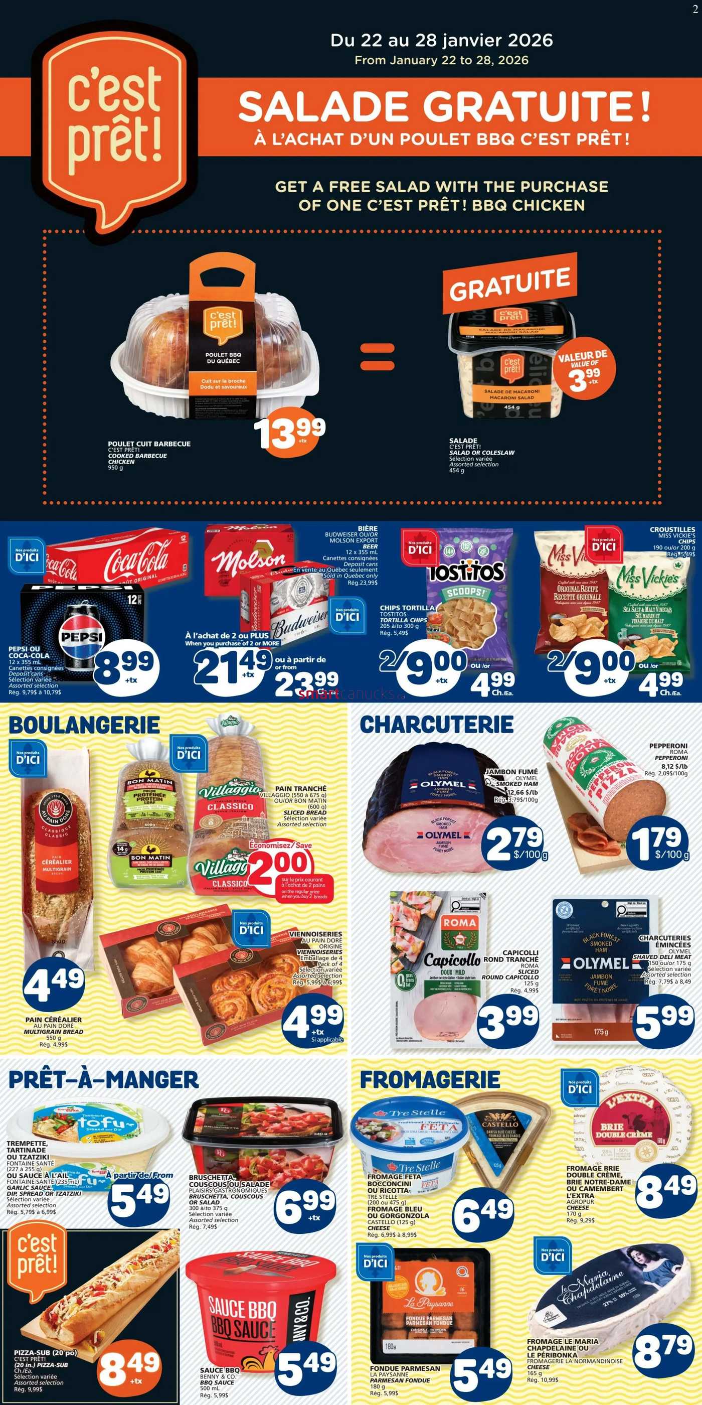 Marche Bonichoix Flyer January 22 to 28