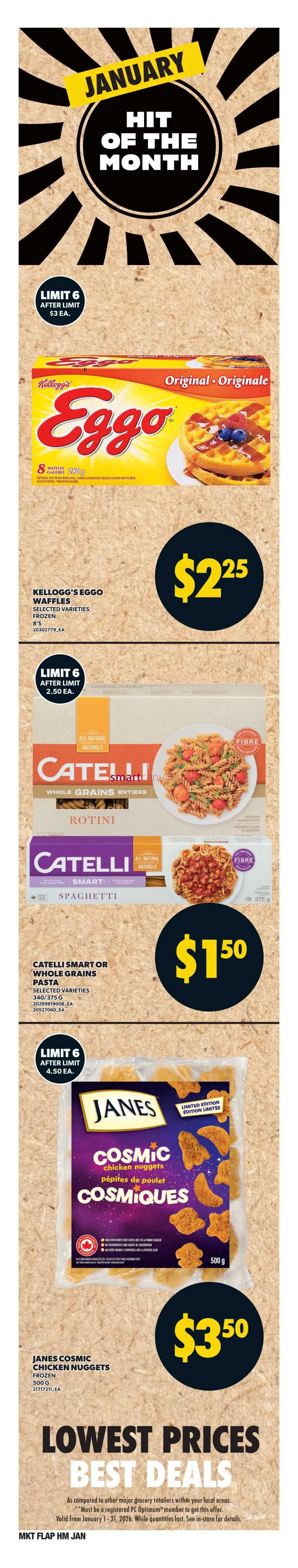 Valu-mart Flyer January 22 to 28