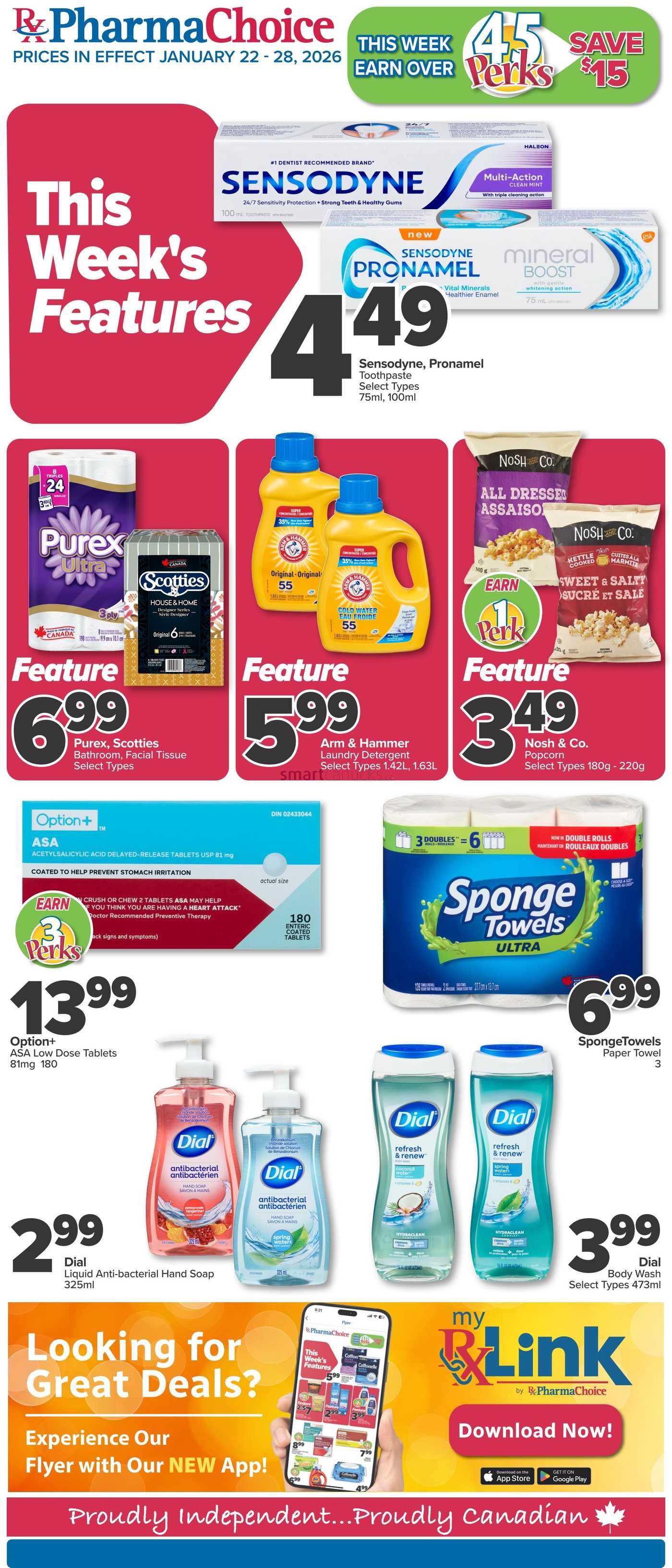 PharmaChoice (BC, AB, SK & MB) Flyer January 22 to 28