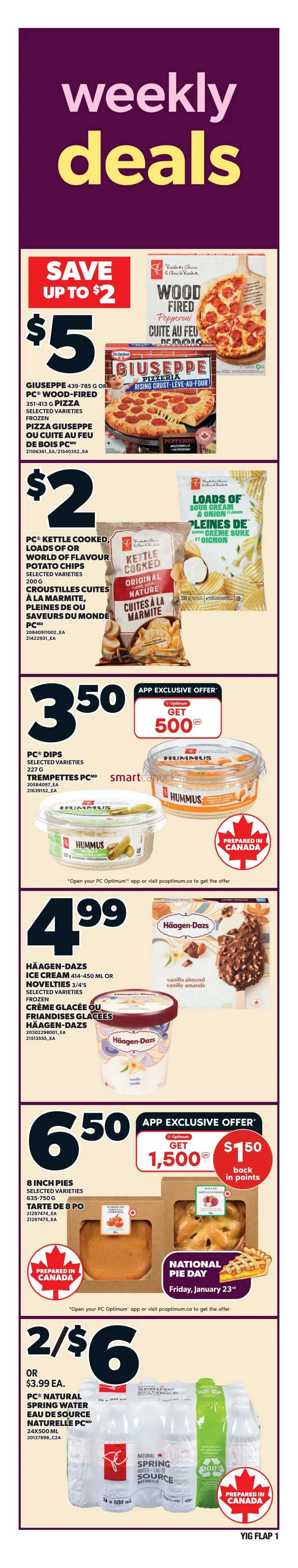 Independent Grocer (ON) Flyer January 22 to 28