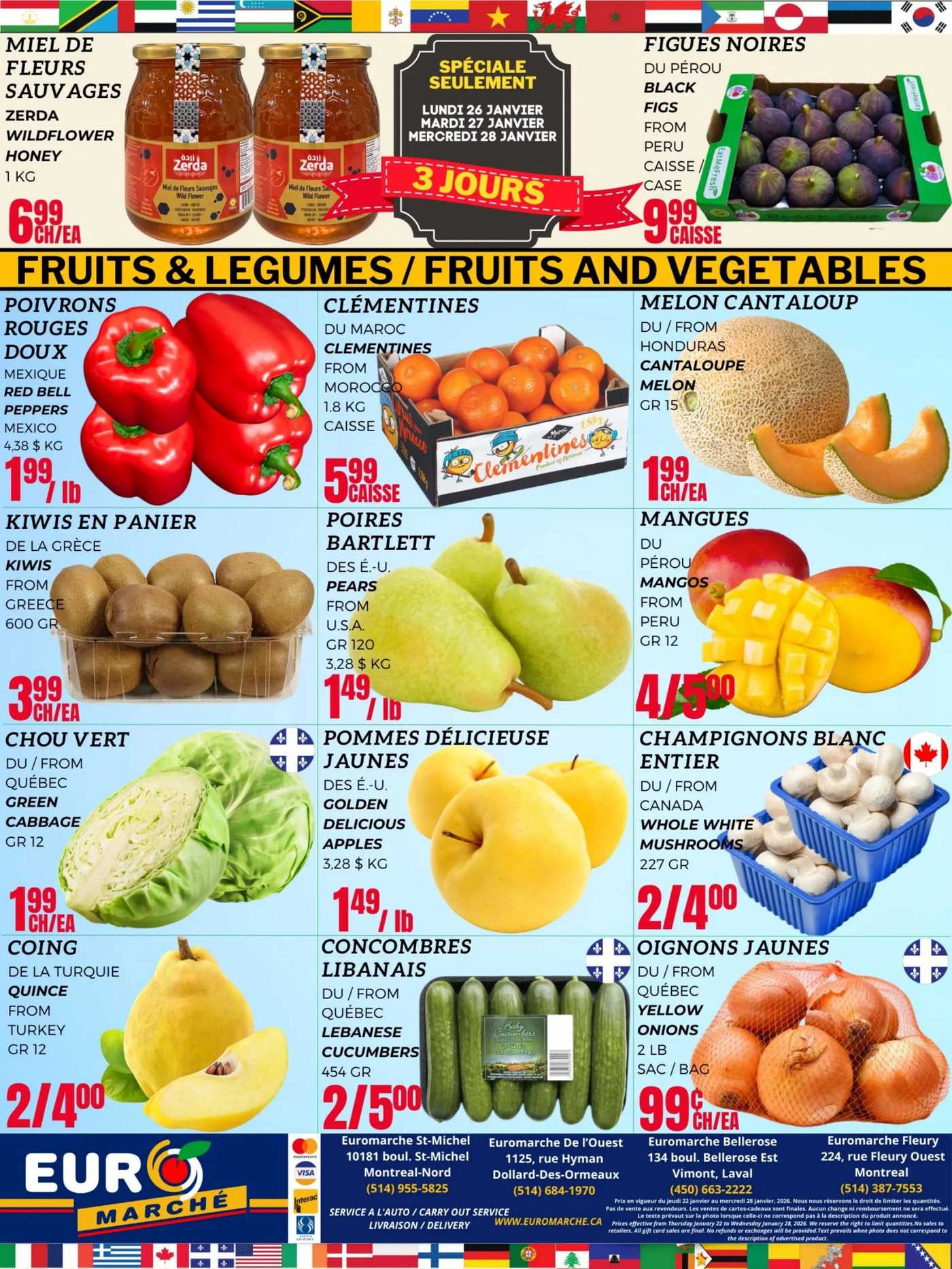 Euro Marche Flyer January 22 to 28