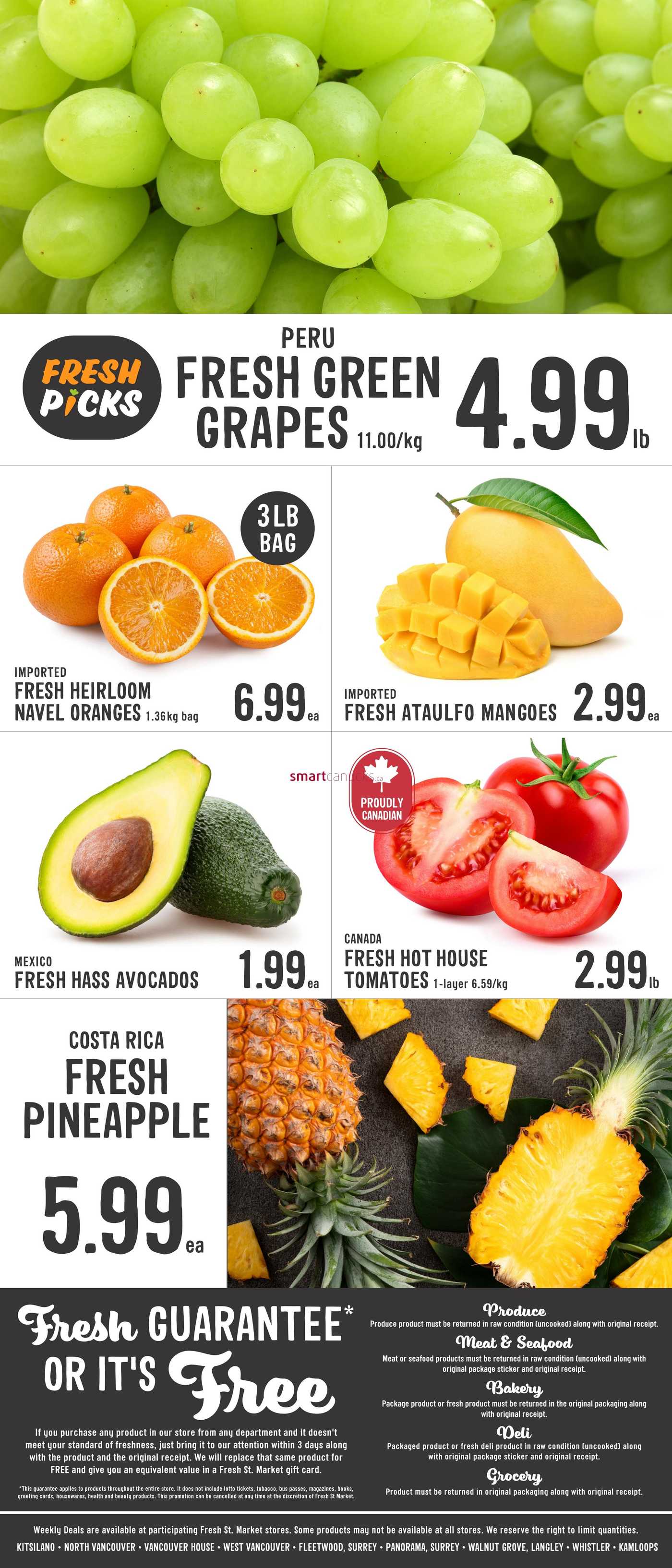 Fresh St. Market Flyer January 23 to 29