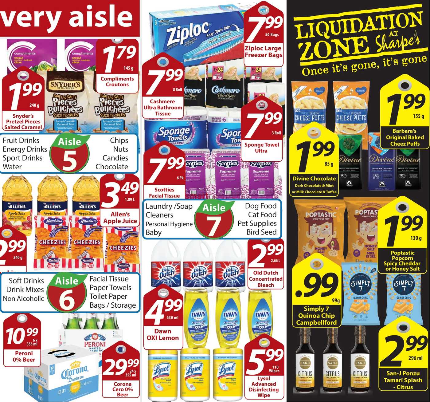 Sharpe's Food Market Flyer January 22 to 28
