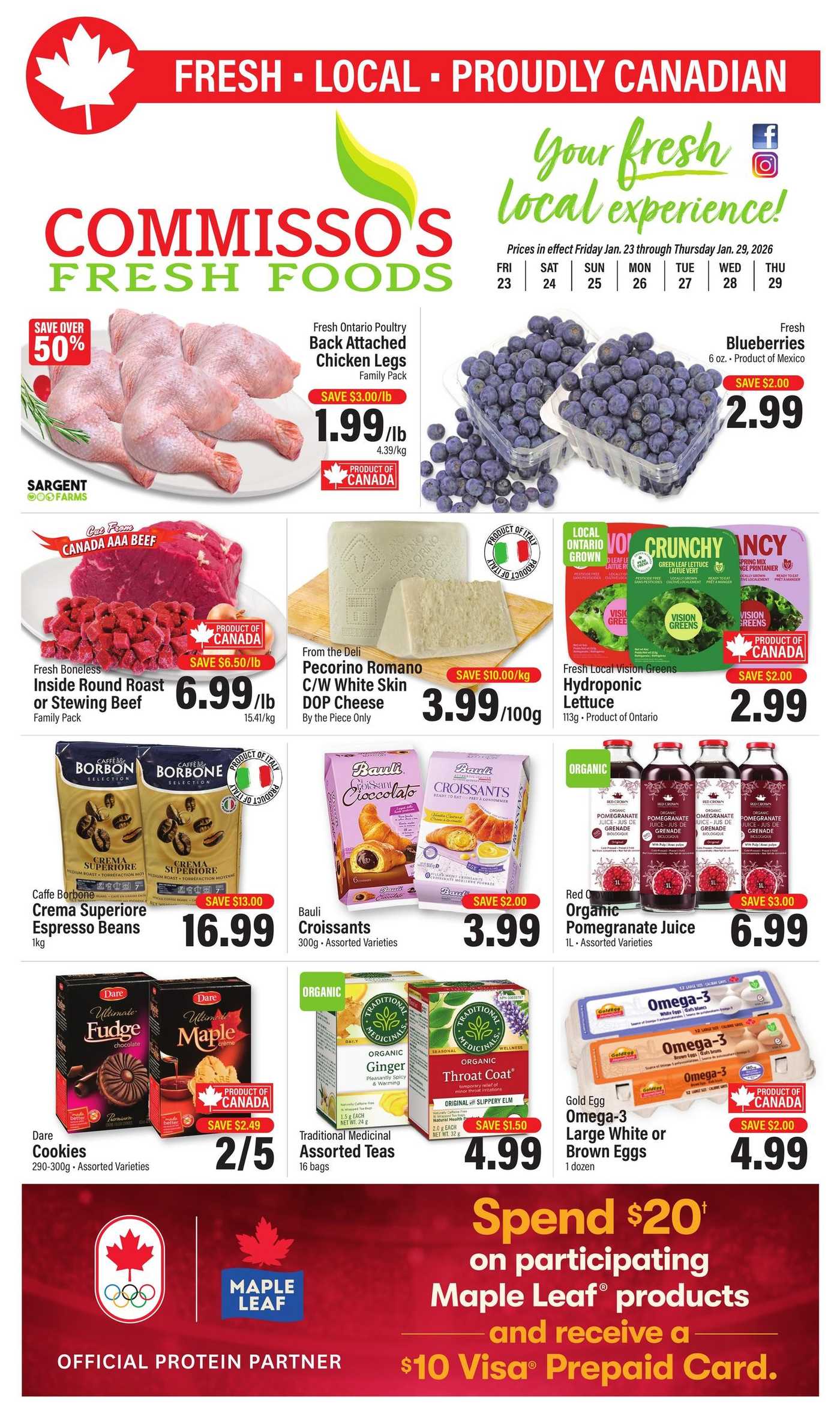 Commisso's Fresh Foods Flyer January 23 to 29