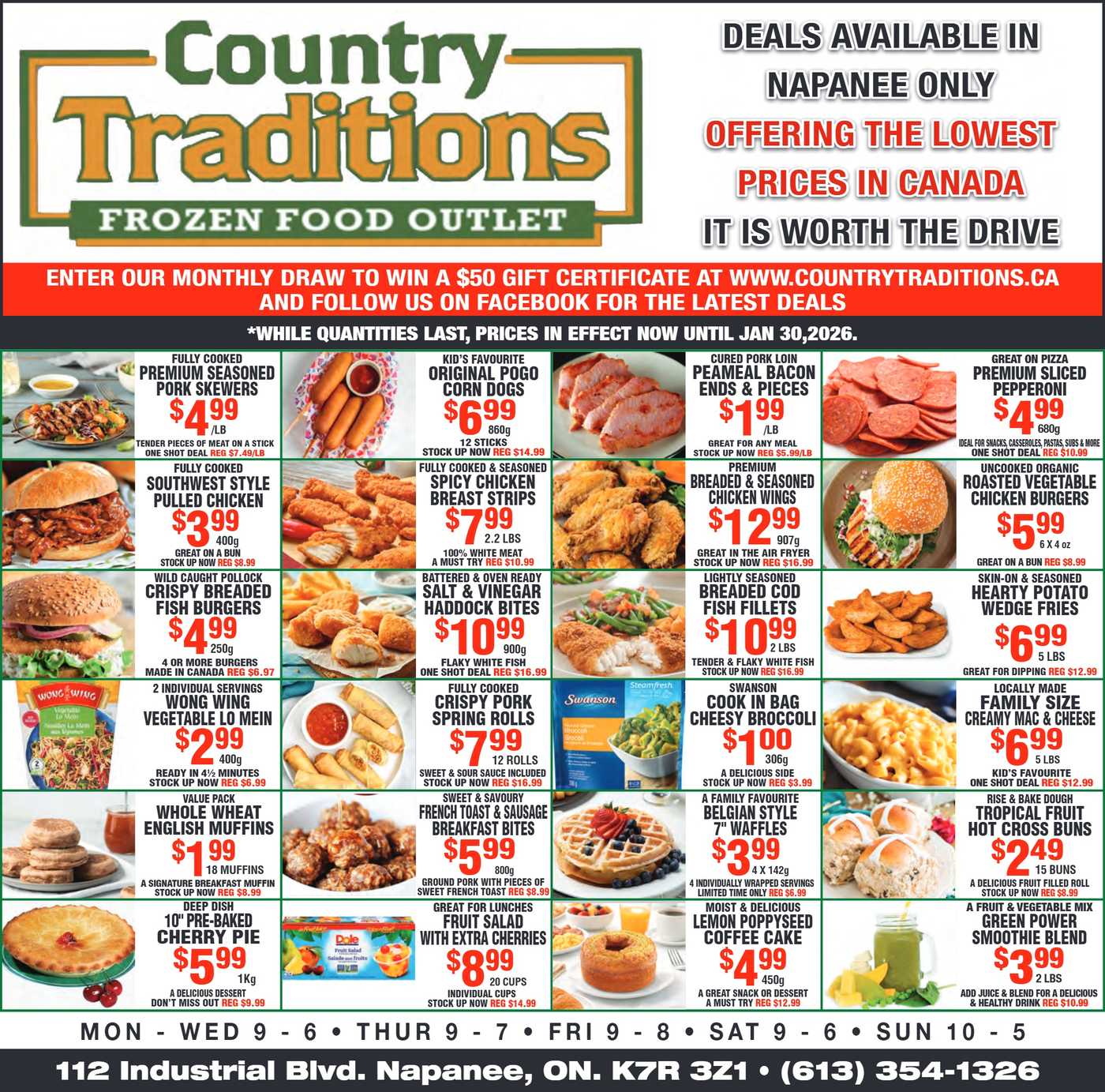 Country Traditions Canada Flyers