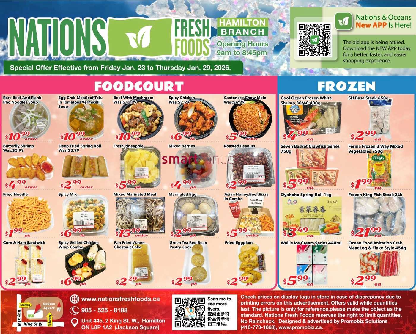Nations Fresh Foods (Hamilton) Flyer January 23 to 29