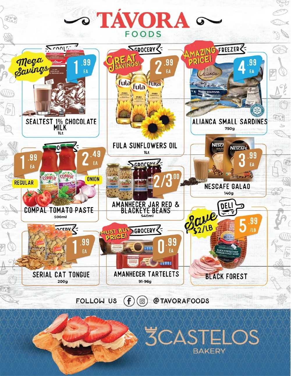 Tavora Foods Flyer January 19 to 25