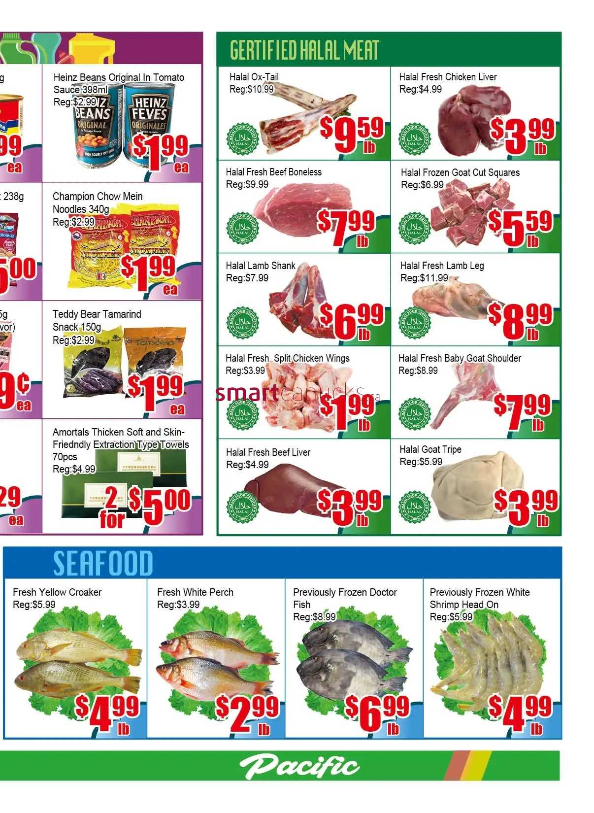 Pacific Fresh Food Market (Pickering) Flyer January 23 to 29