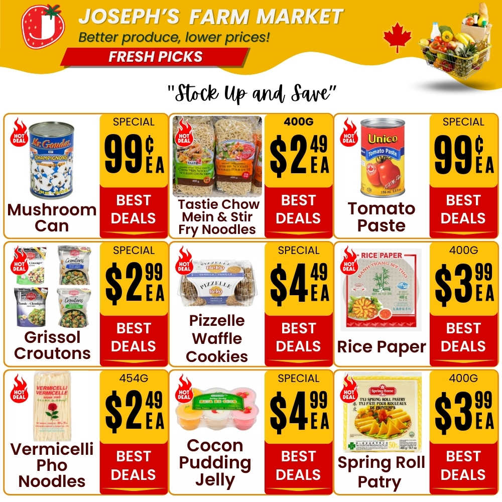 Joseph's Farm Market Flyer January 23 to 28