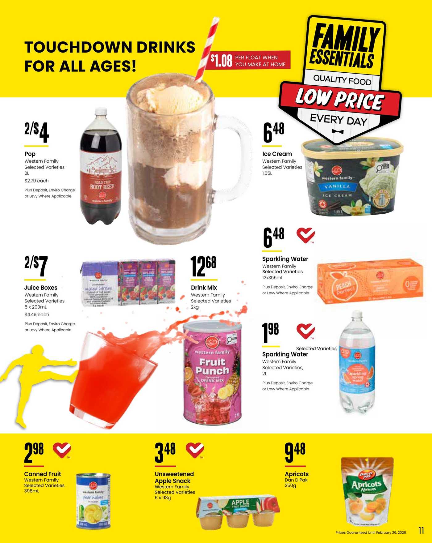 Freson Bros. Family Essentials Flyer January 30 to February 26
