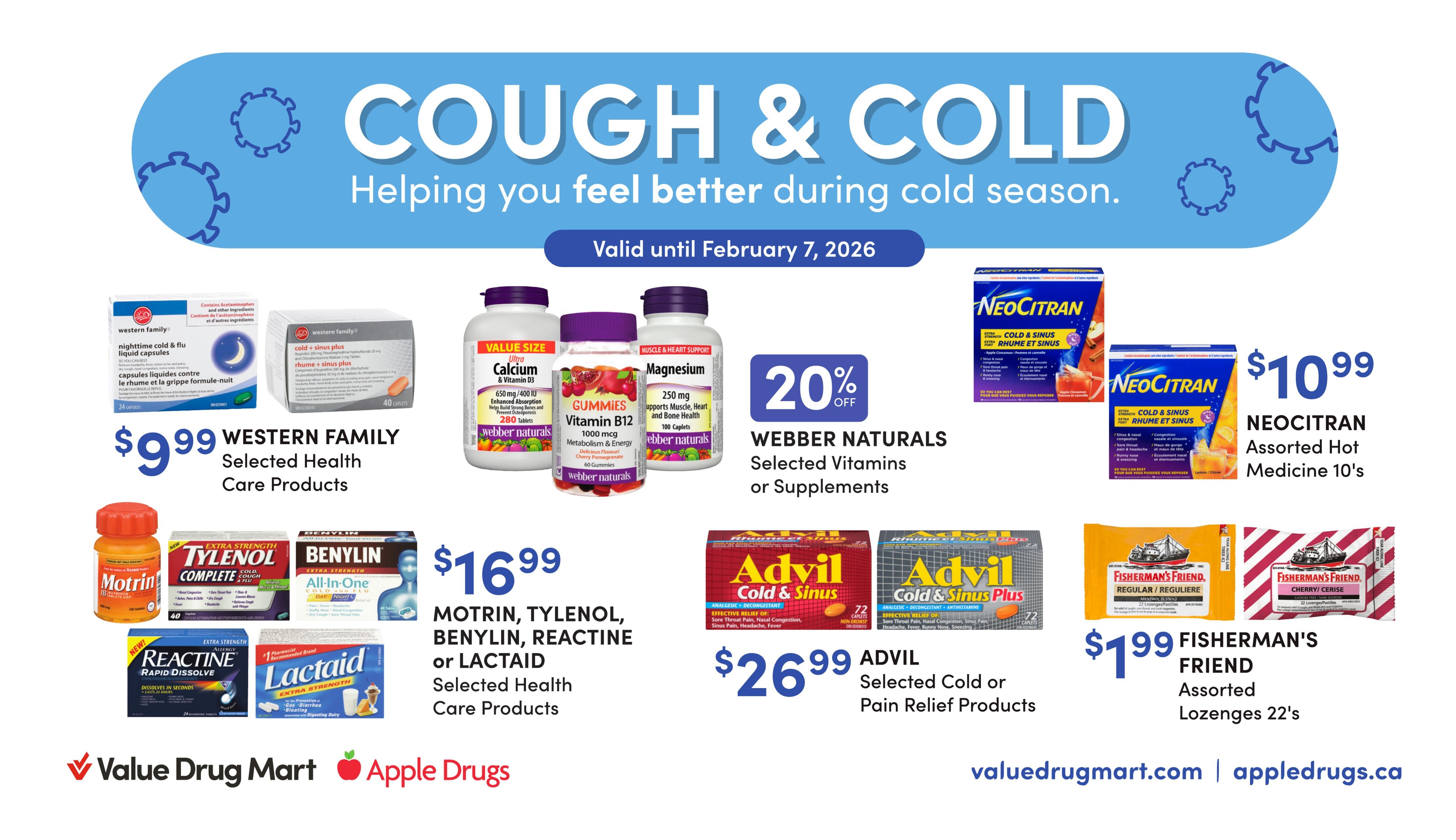 Apple Drugs Flyer January 25 to February 7