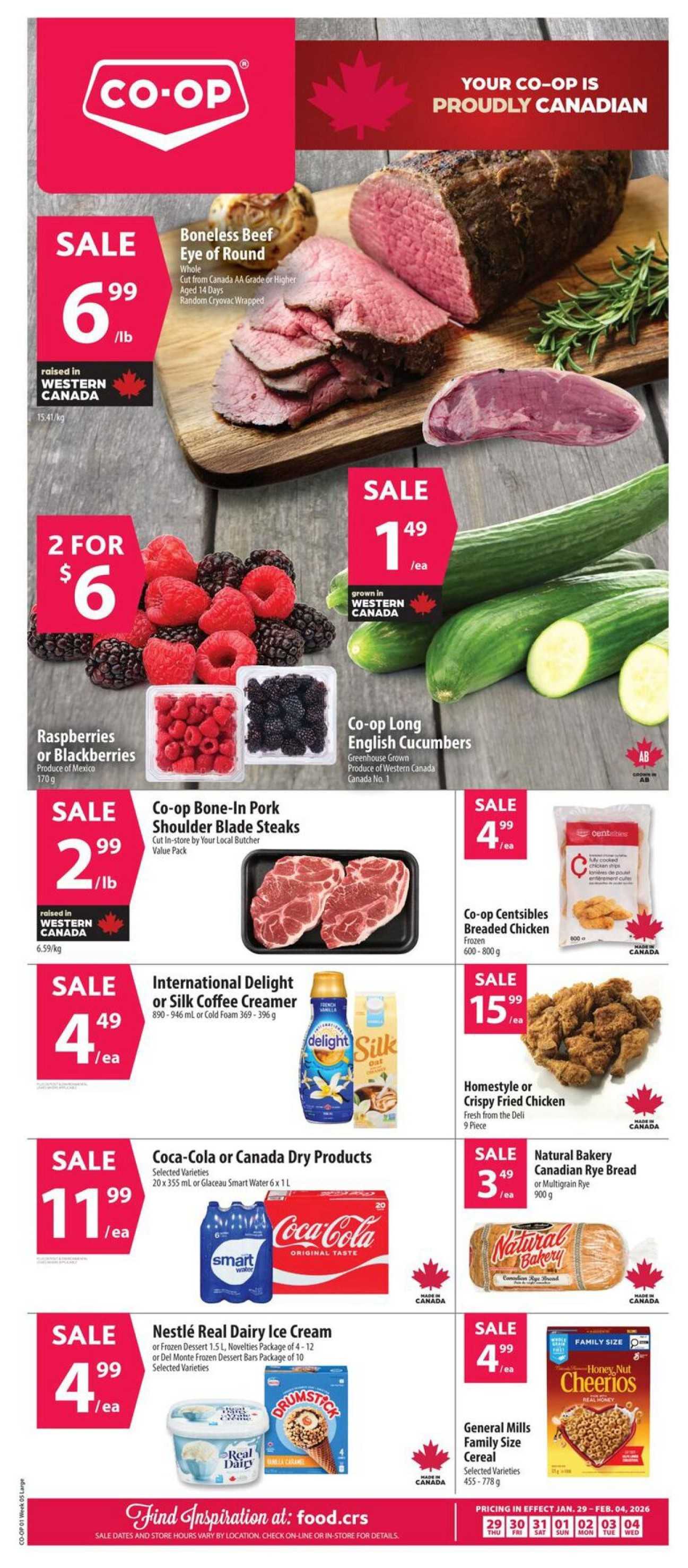 Co-op (West) Food Store Flyer January 29 to February 4