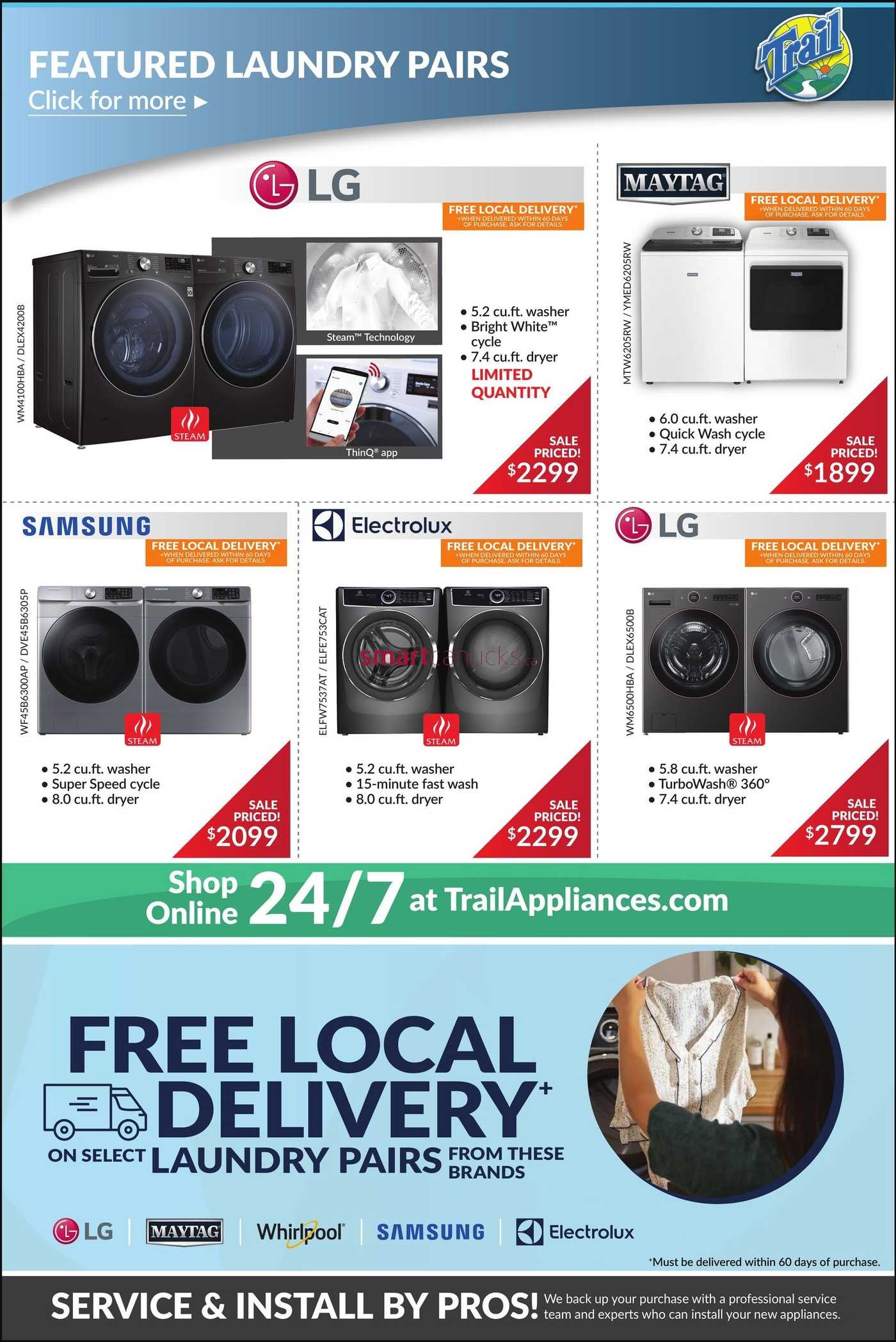 Trail Appliances (AB & SK) Flyer January 29 to February 4