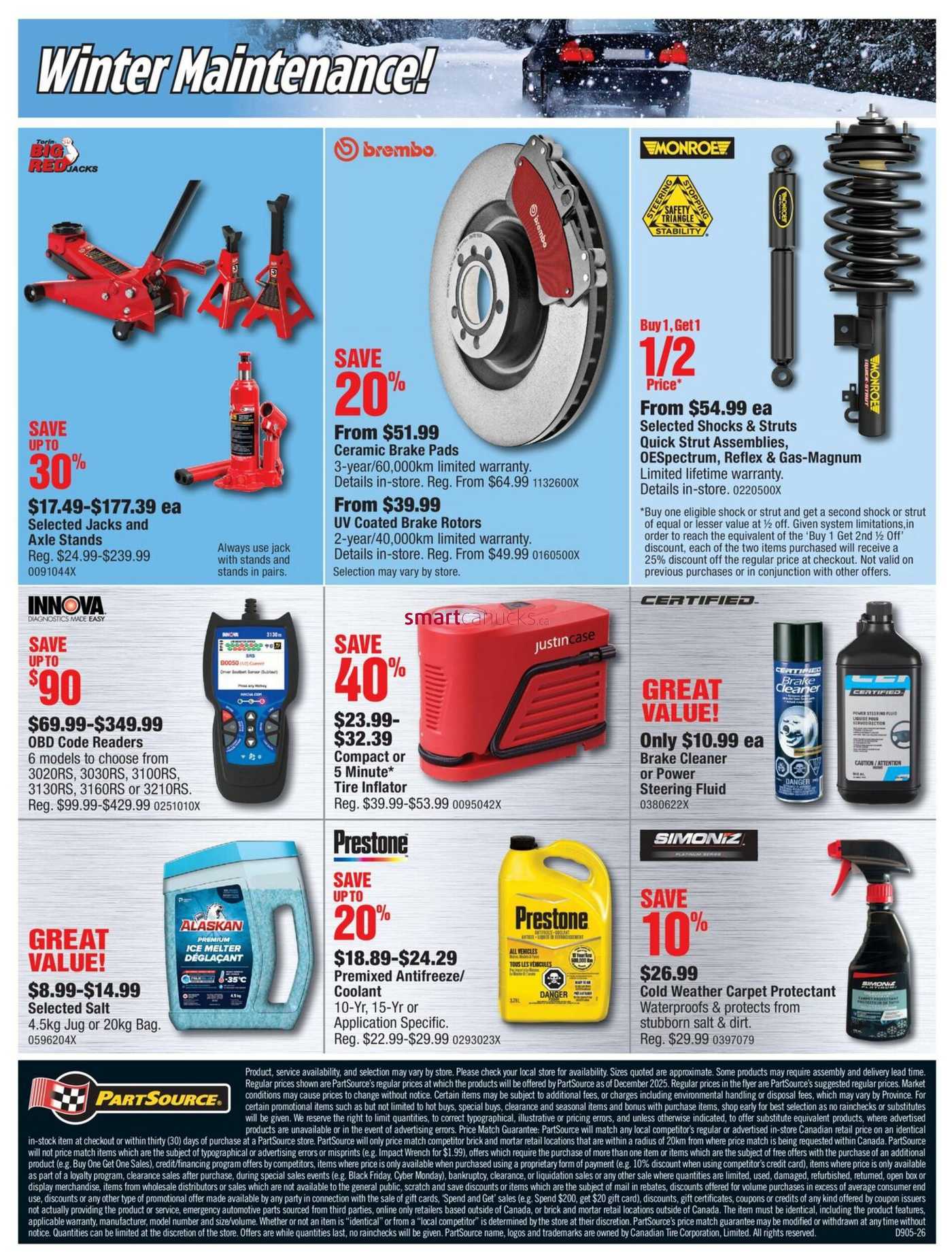 PartSource Flyer January 30 to February 11