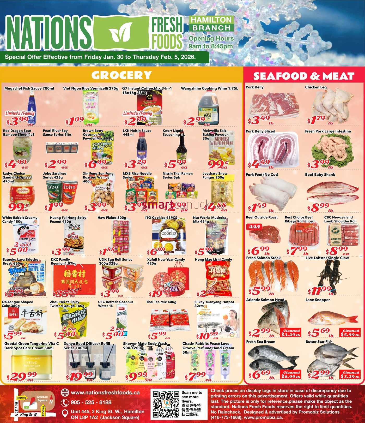 Nations Fresh Foods (Hamilton) Flyer January 30 to February 5