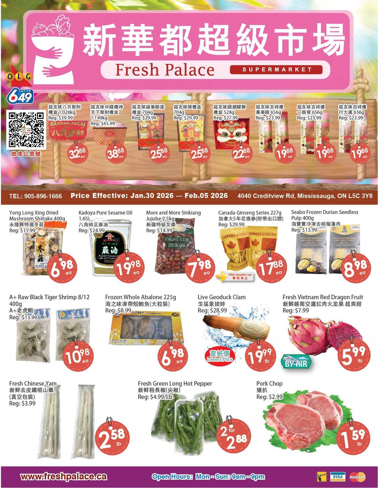 Fresh Palace Supermarket Canada Flyers