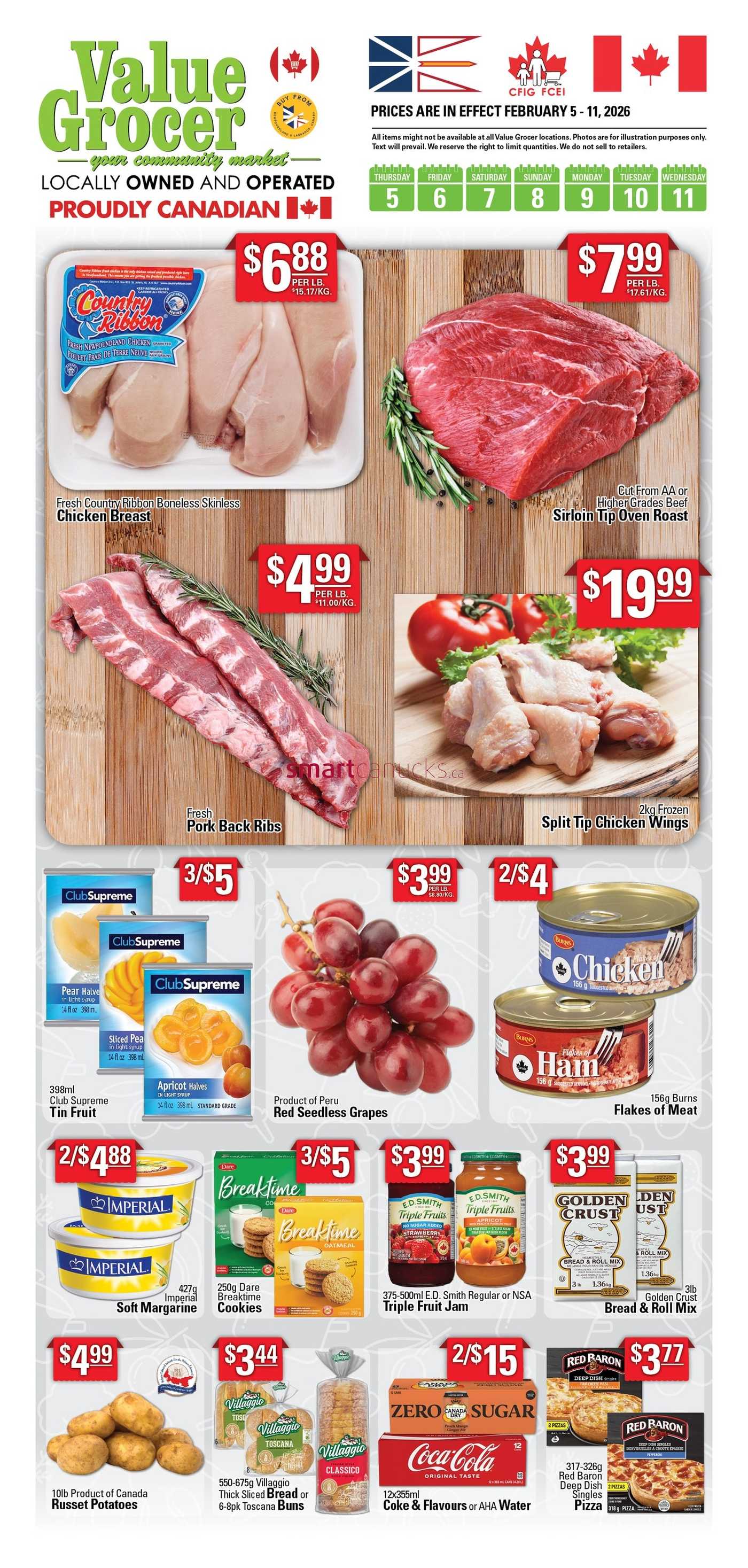 Value Grocer Canada Flyers