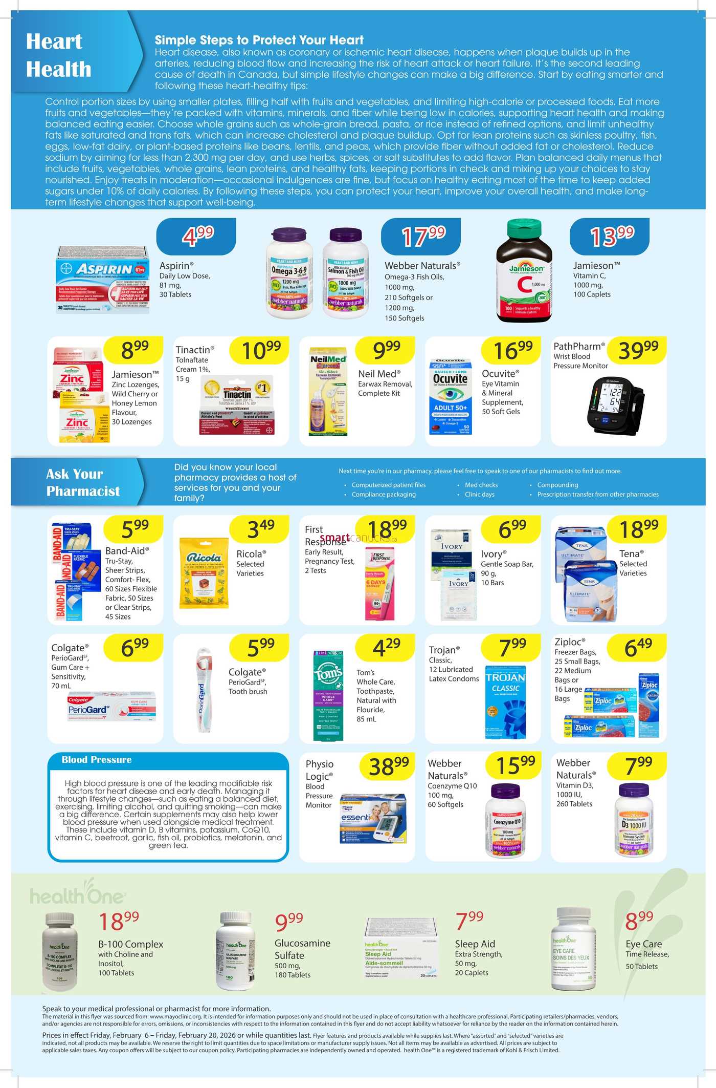 Drug Town Pharmacy Flyer February 6 to 20