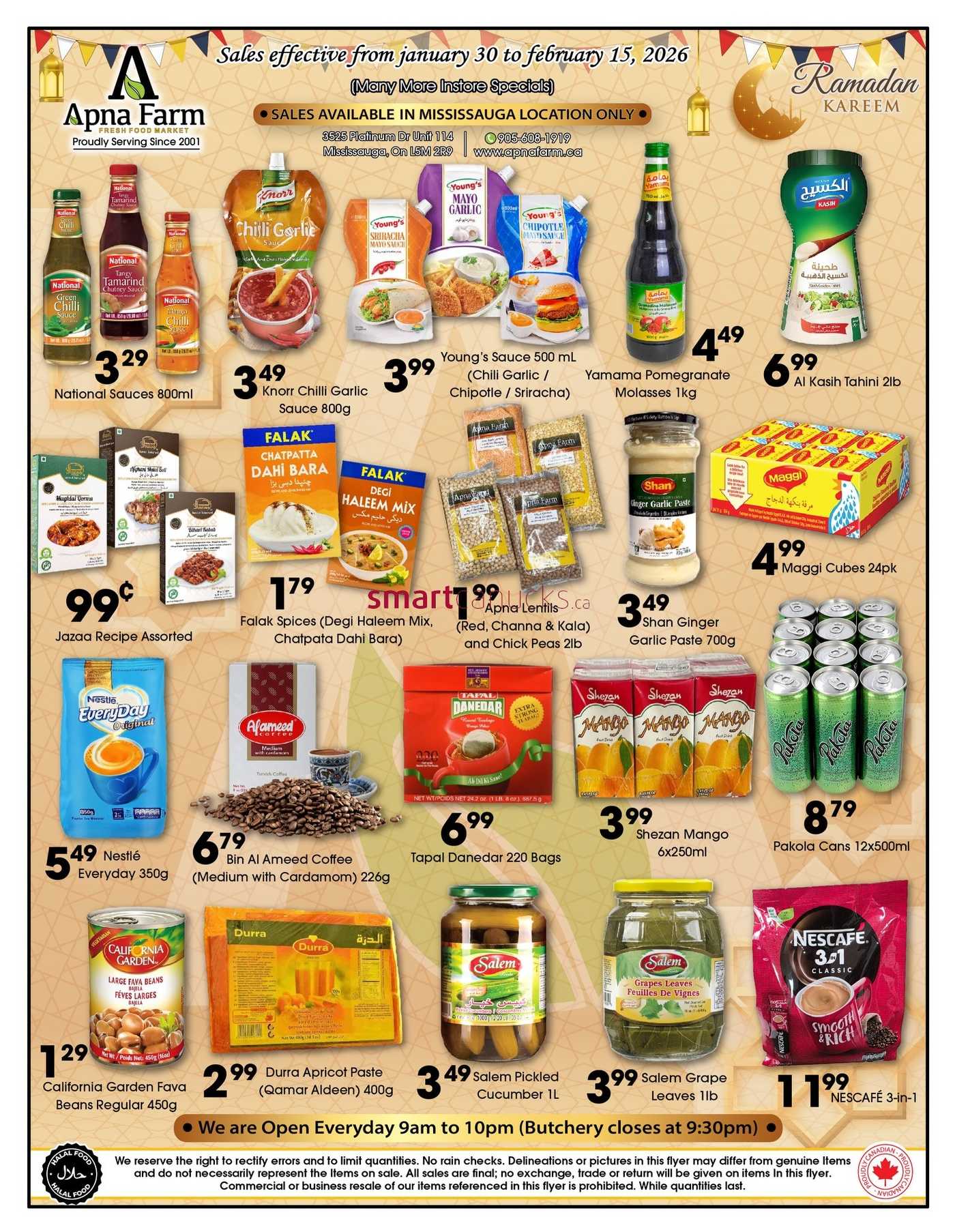 Apna Farm Flyer January 30 to February 15