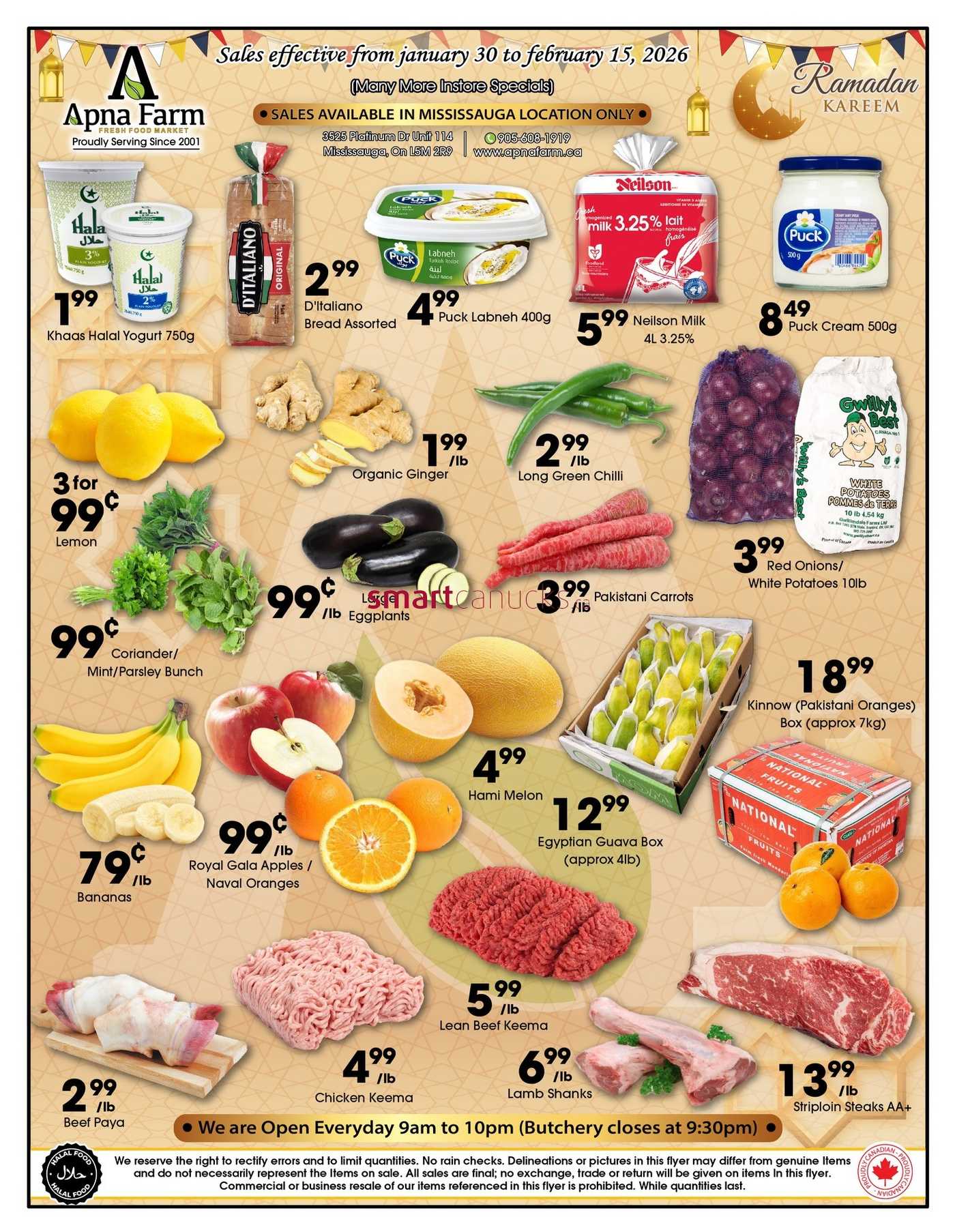 Apna Farm Flyer January 30 to February 15