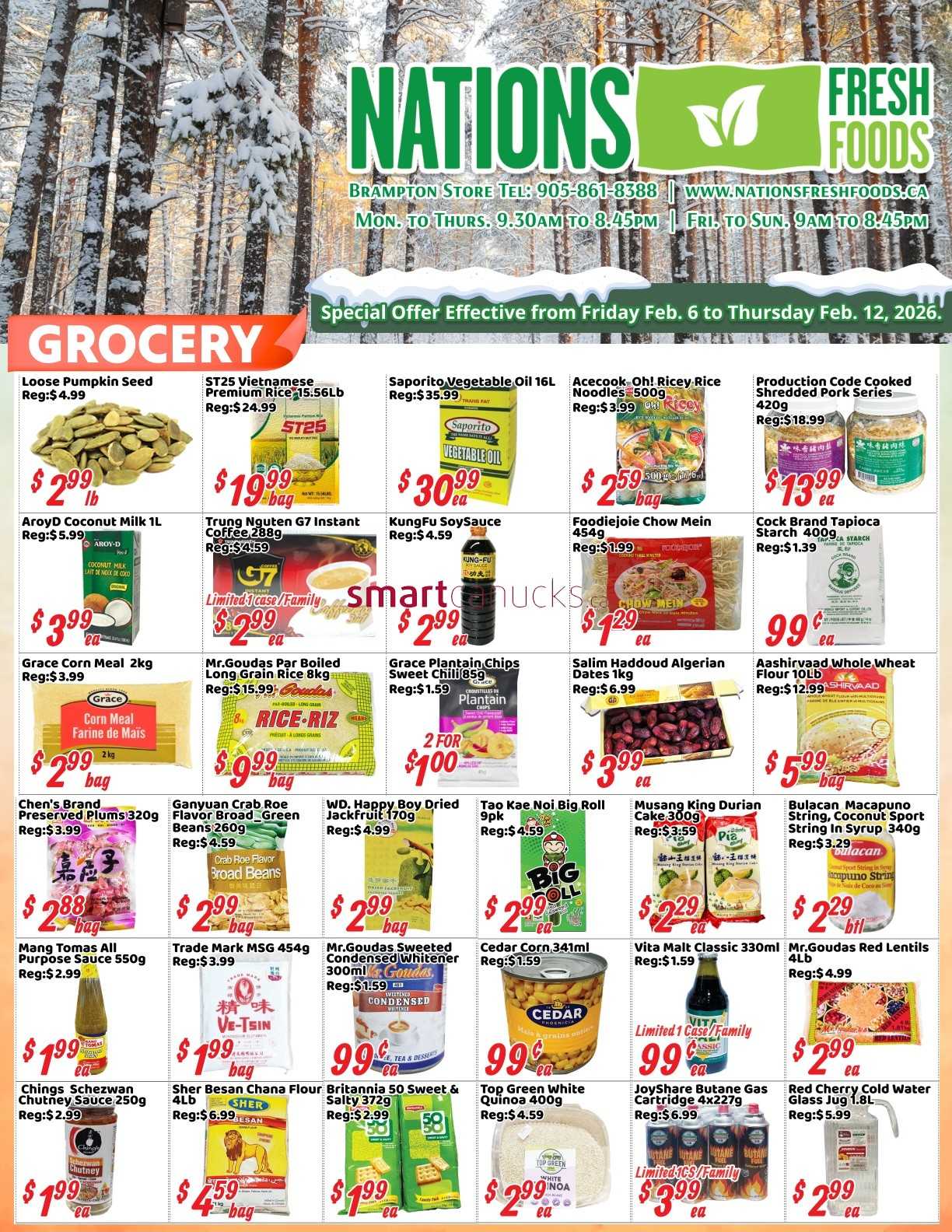 Nations Fresh Foods (Brampton) Flyer February 6 to 12
