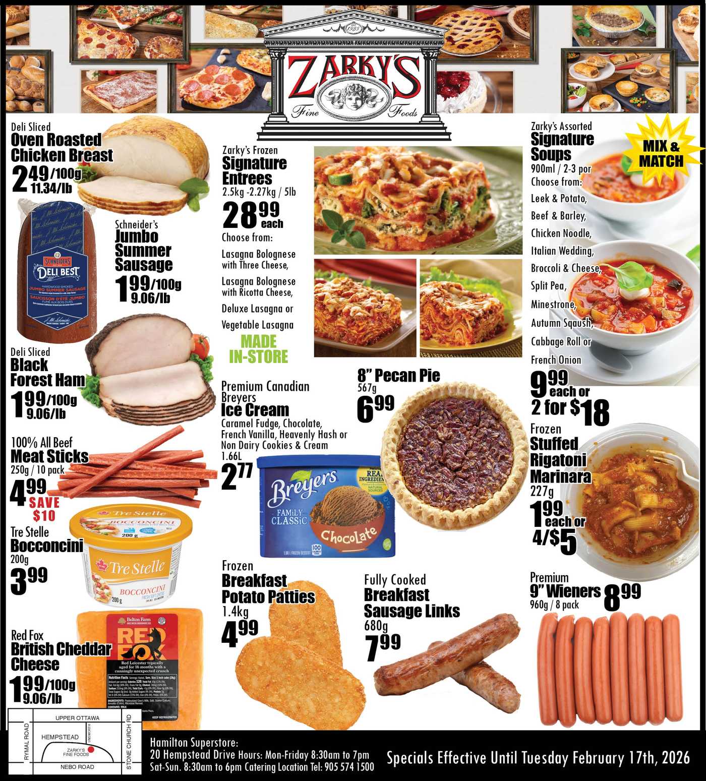 Zarky's Flyer February 11 to 17