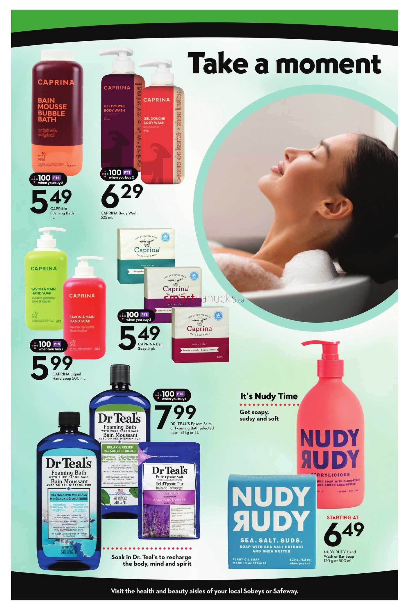 Sobeys/Safeway (AB, SK, MB) Health & Beauty Flyer February 12 to March 18